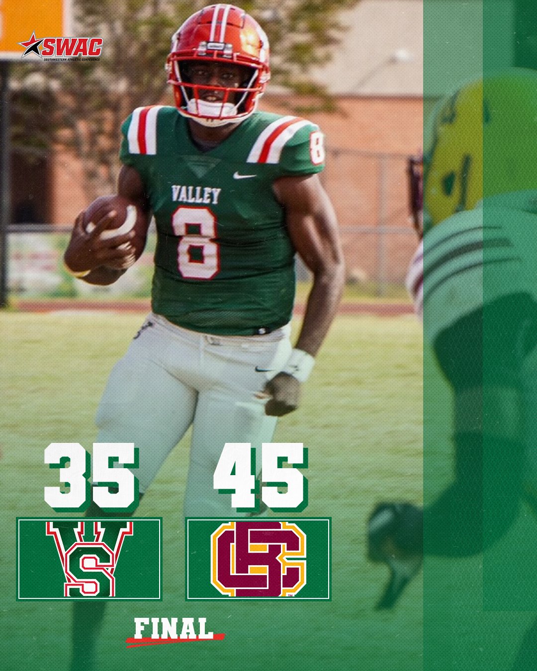High-Scoring Homecoming Spoiled By Wildcats - Mississippi Valley State ...