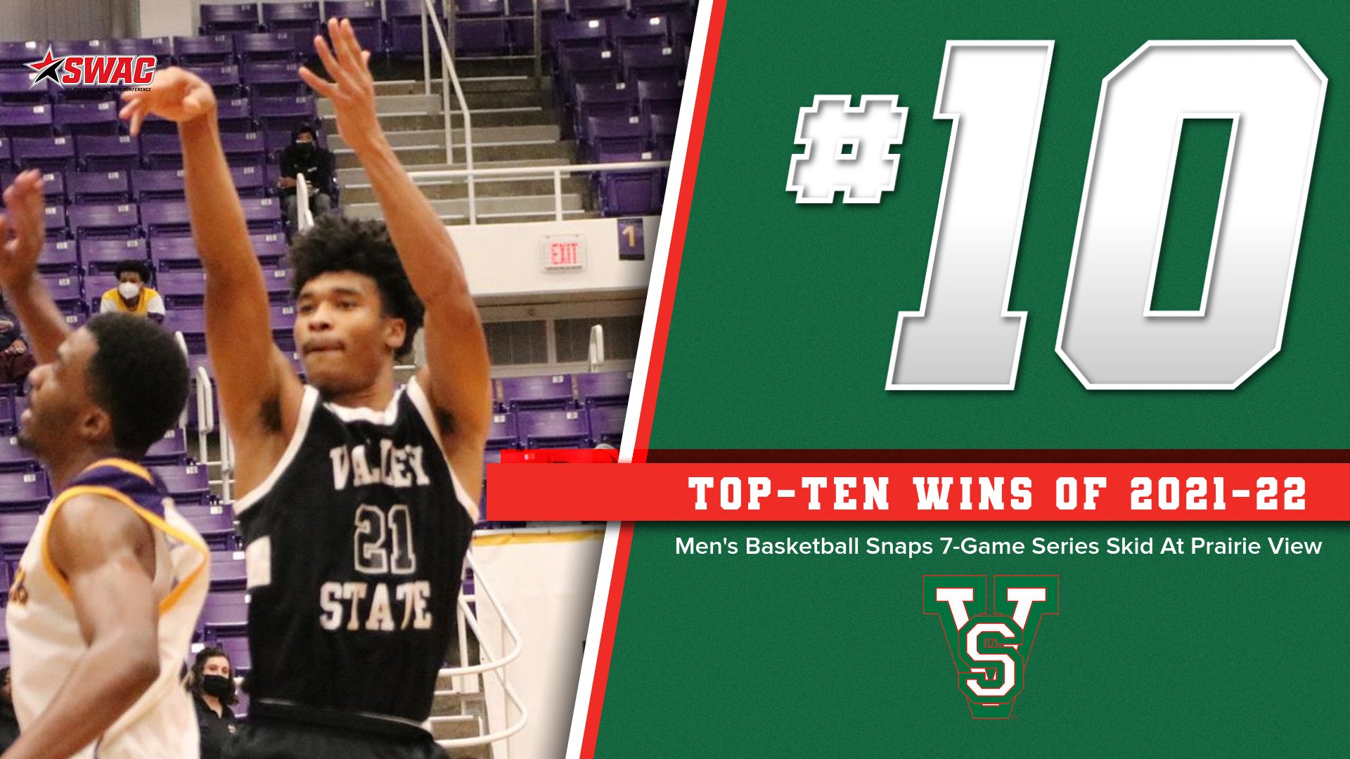 Top-10 Wins Of 2021-22 | #10 – Men’s Basketball Survives At PVAMU To ...