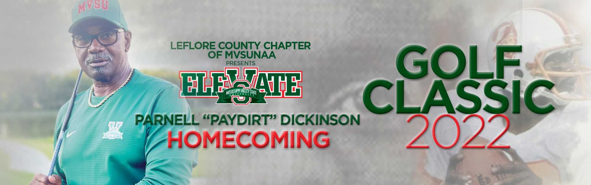 Parnell Dickinson To Host Homecoming Golf Classic - Mississippi Valley ...
