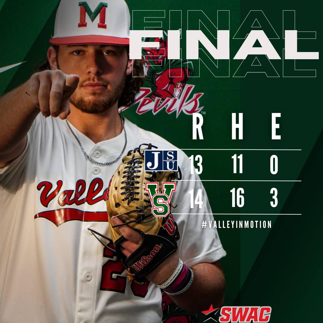 Hull's Walk-Off Seals the Game in Diamond Devils Victory Over Jackson State - Mississippi Valley ...