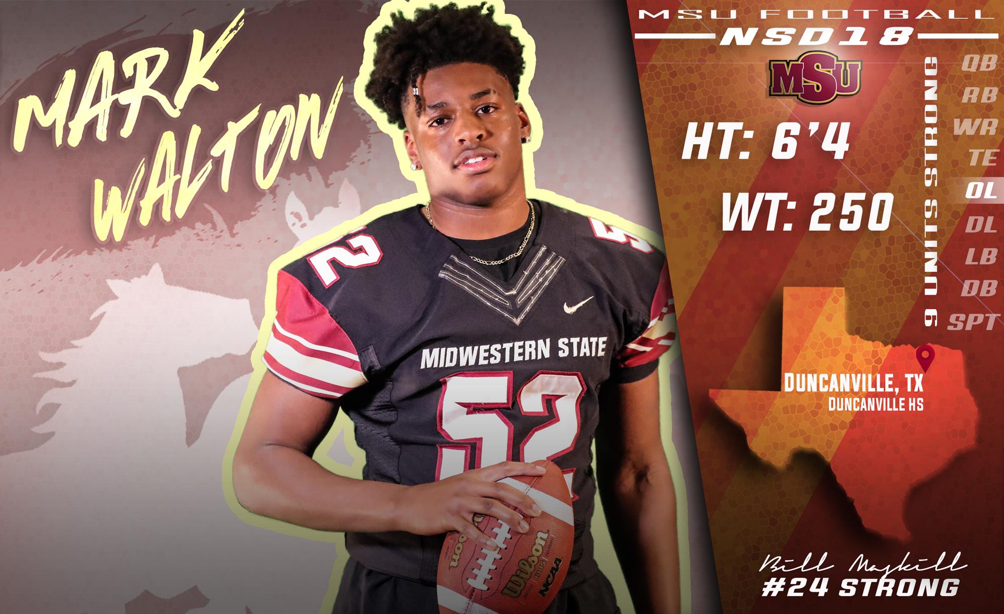 Mark Walton - Football - MSU Athletics