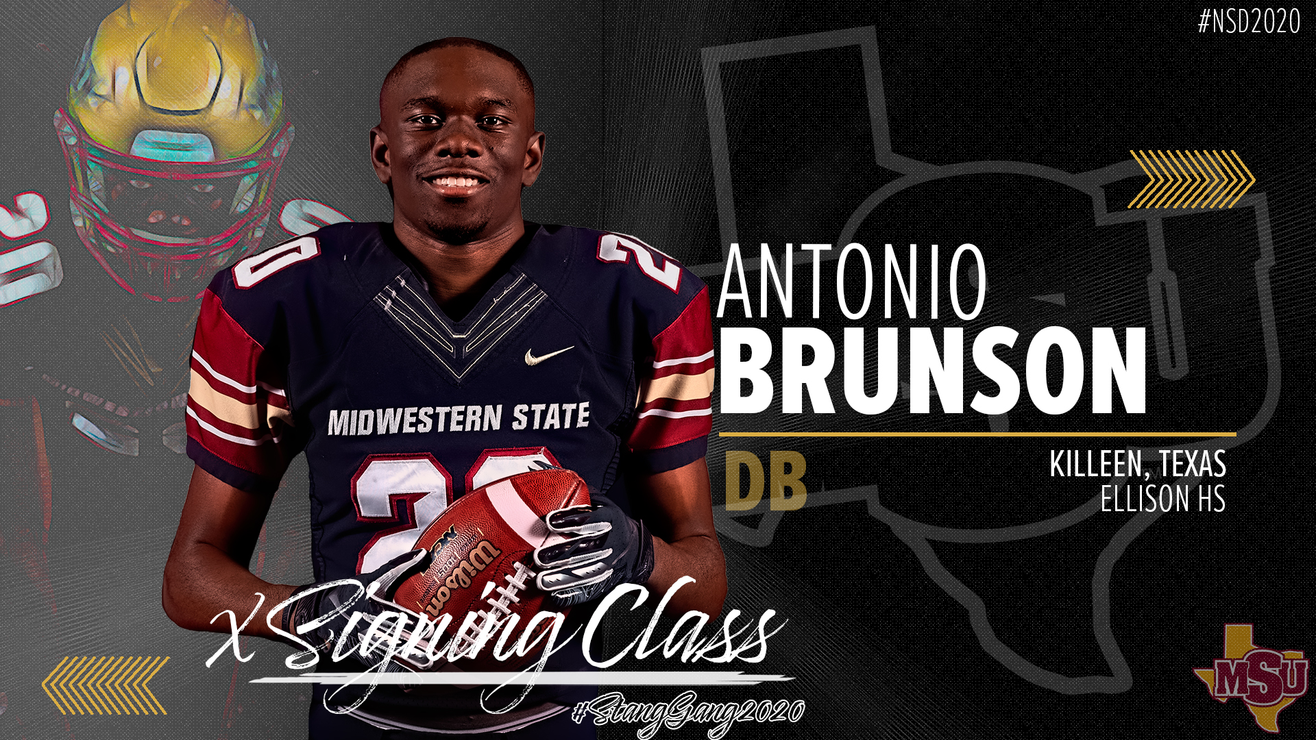 Antonio Brunson - Football - MSU Athletics