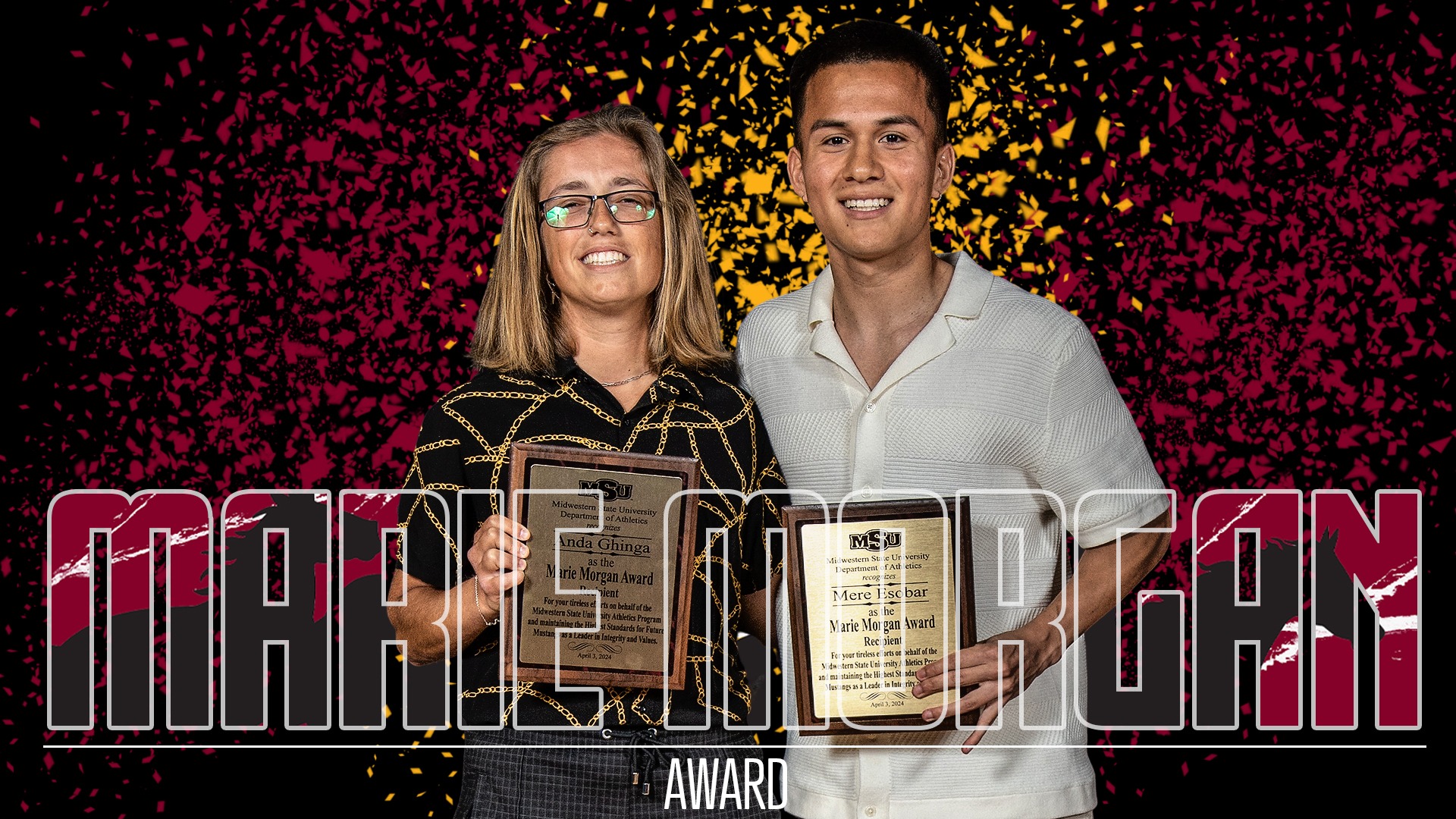 Carter, Marsolek win Marie Morgan Award as MSU’s Most Outstanding ...