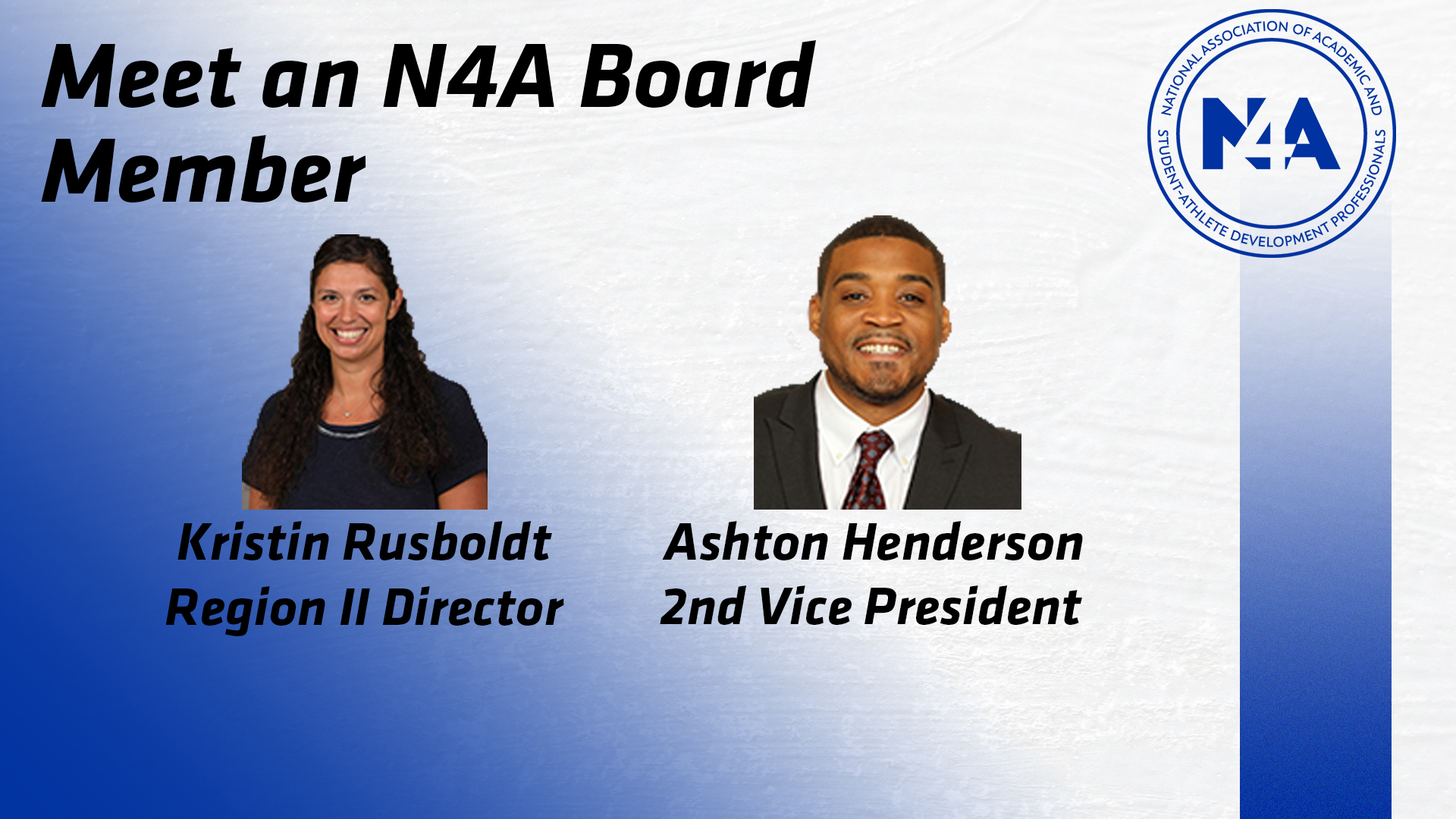 Meet an N4A Board Member - National Association of Collegiate Directors ...