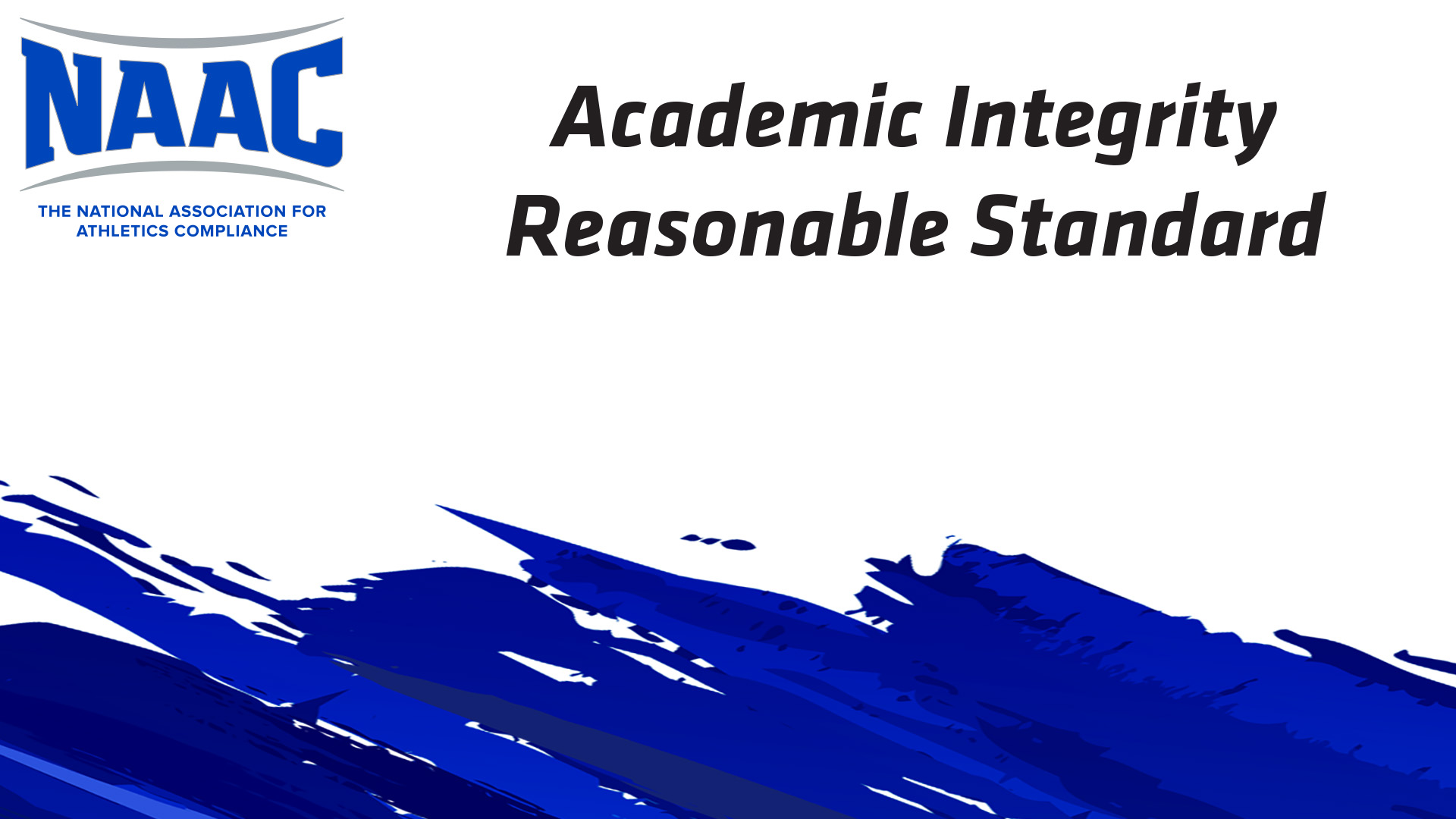 Feedback Requested - Reasonable Standard - National Association of ...