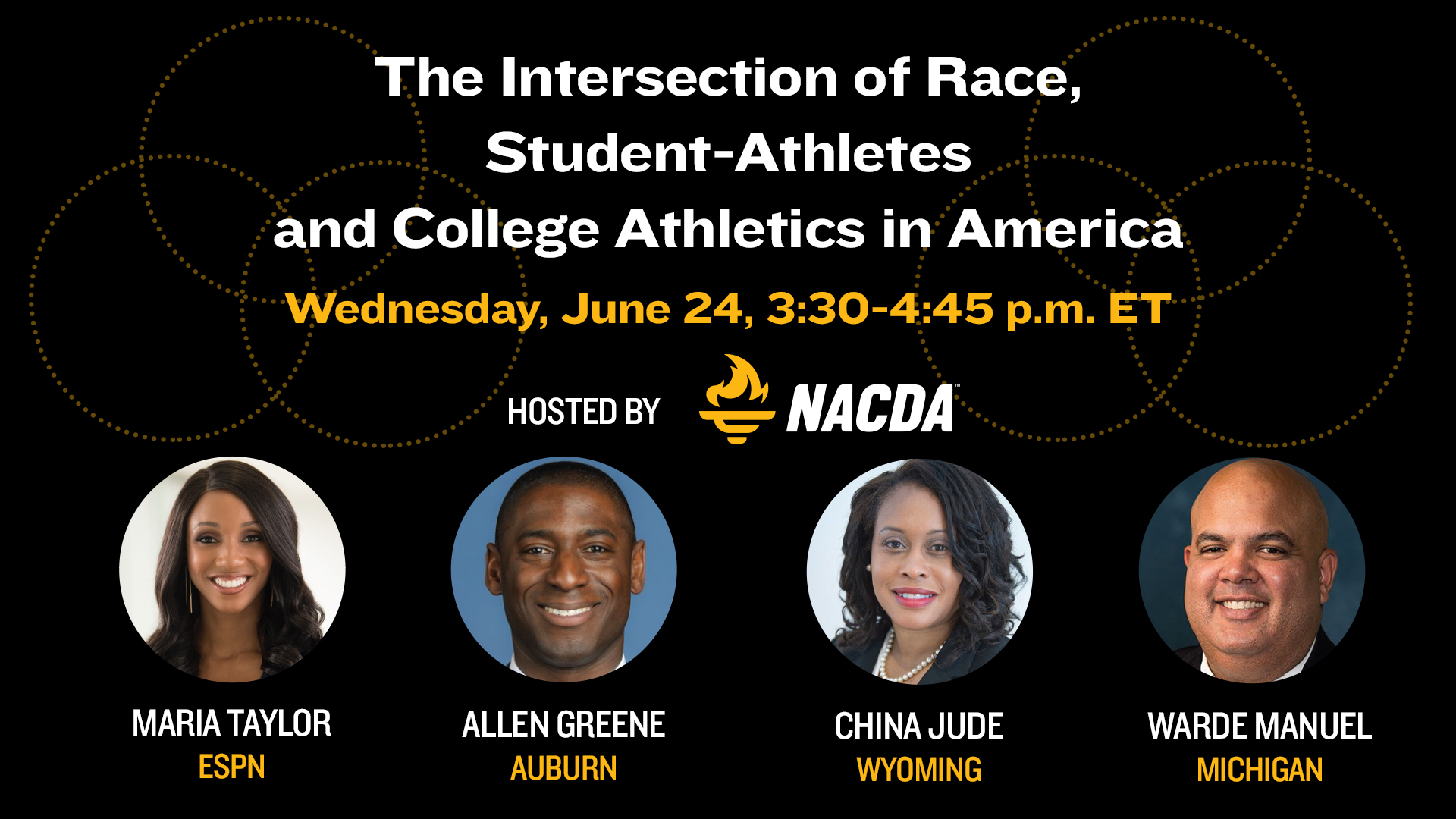 ESPN's Maria Taylor to Moderate #NACDAWebinar - National Association of ...