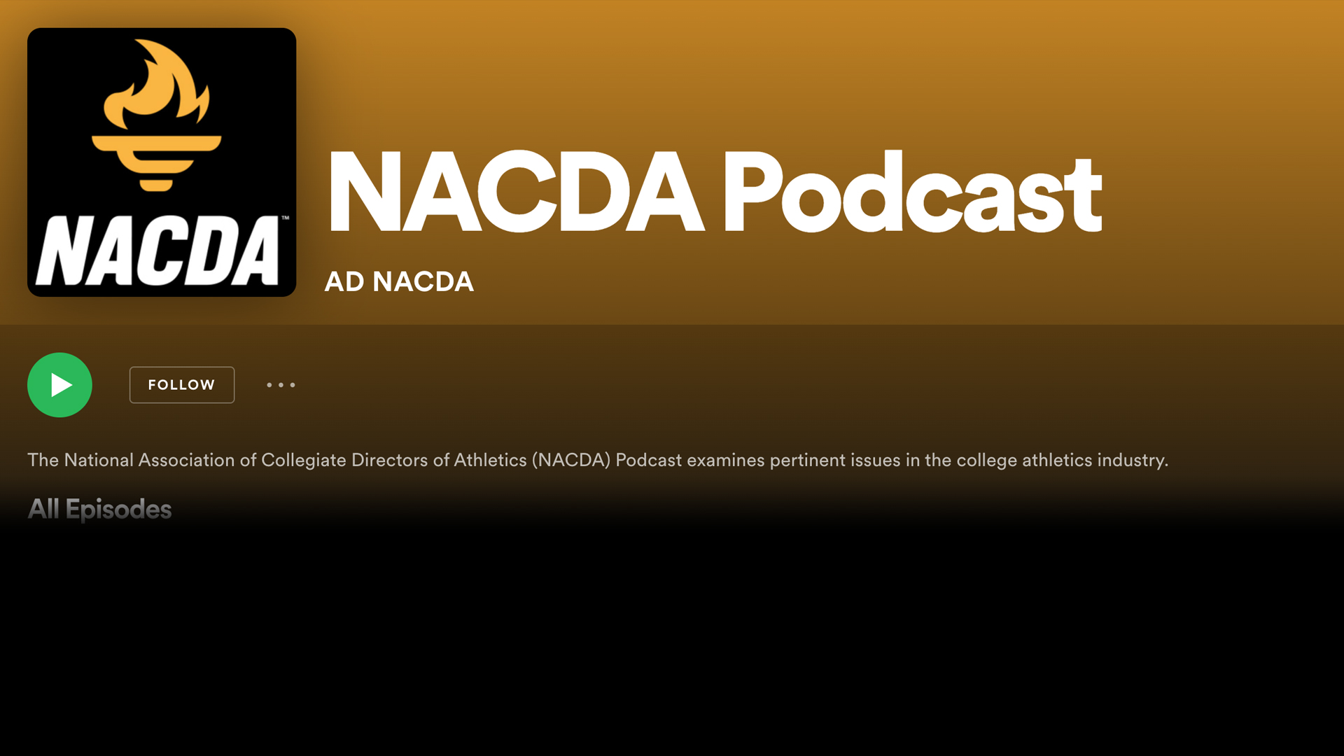 NACDA Launches Podcast Channel - National Association of Collegiate ...
