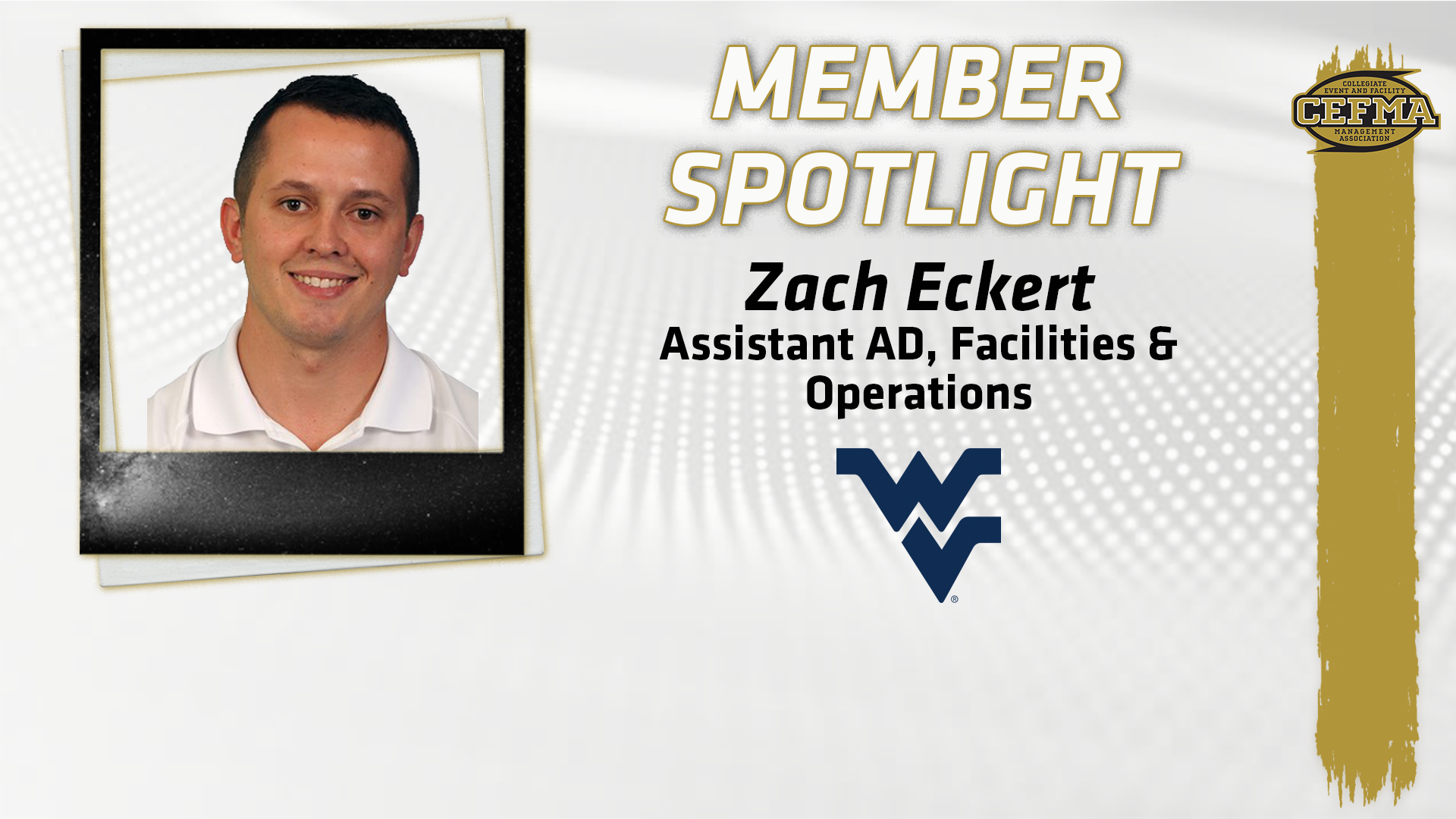 Member Spotlight - Zach Eckert - National Association of Collegiate Directors of Athletics