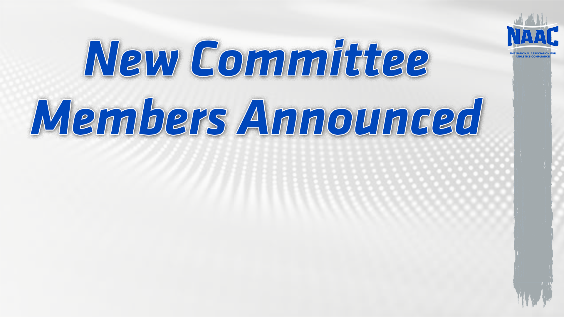 New Committee Members Announced for 2022-23 - National Association of ...