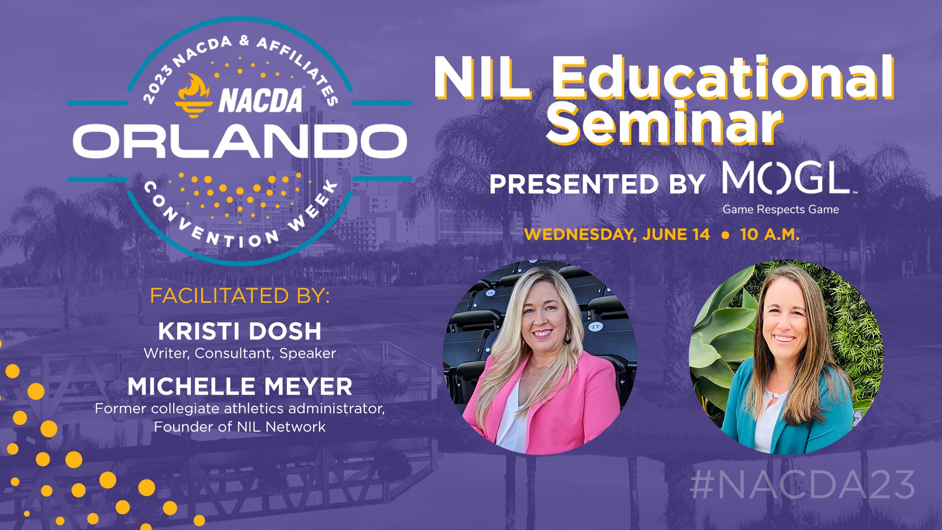 NIL Educational Seminar Unveiled for #NACDA23 - National Association of ...