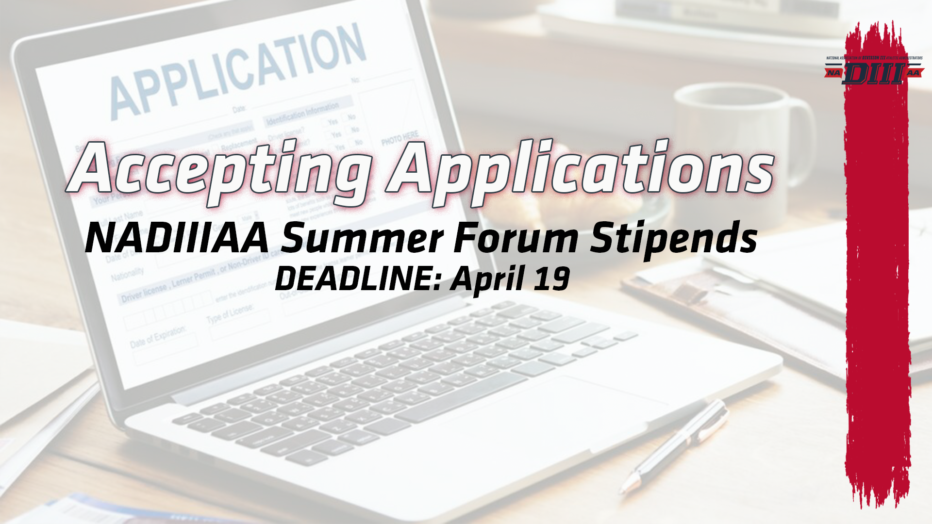 Summer Forum Stipend Applications Being Accepted - National Association ...