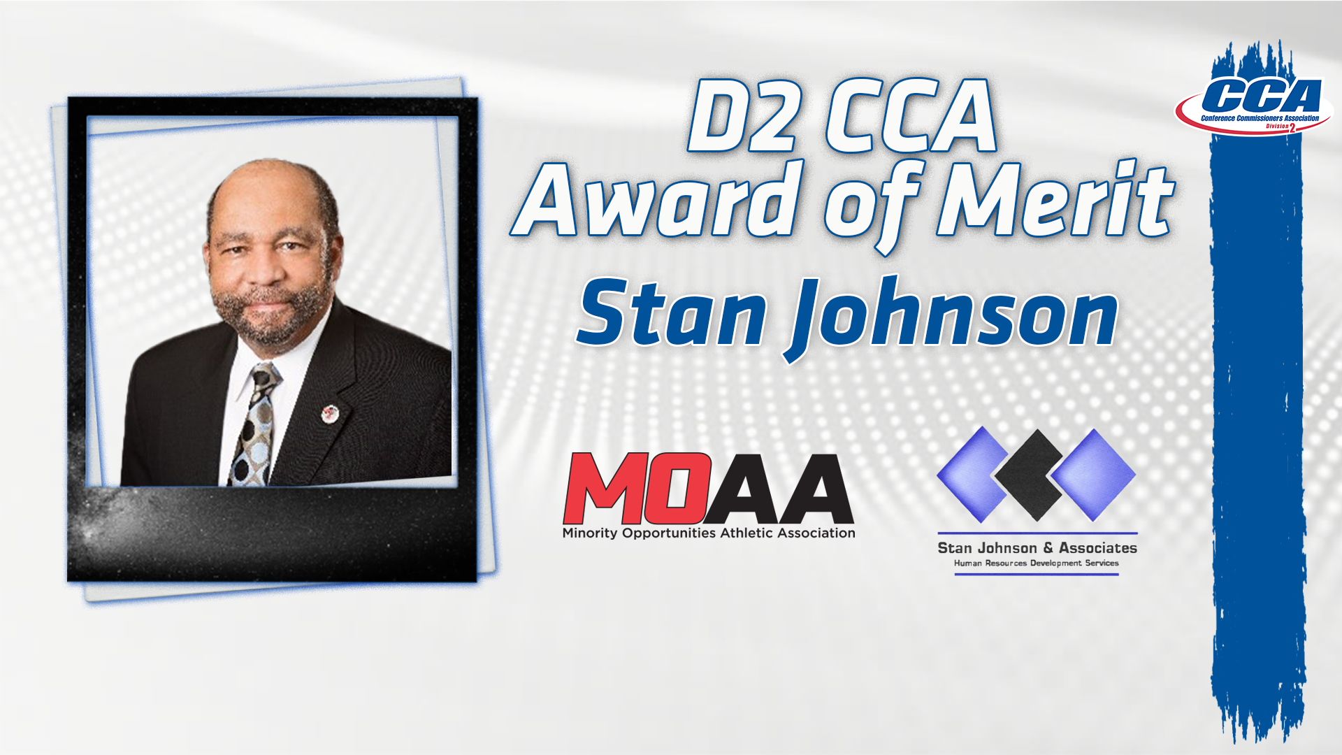D2 CCA names Stan Johnson as its Award of Merit Recipient - National ...