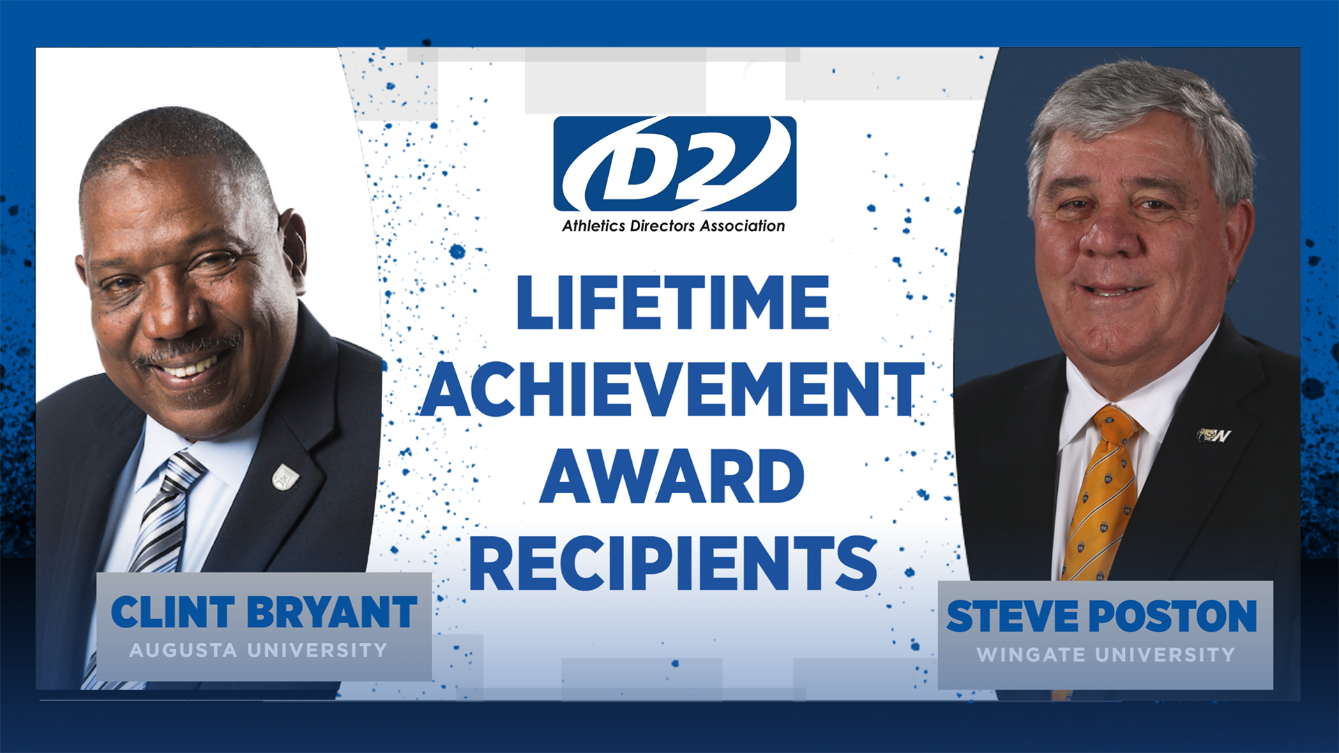 Clint Bryant and Steve Poston Receive D2 ADA Lifetime Achievement Award ...