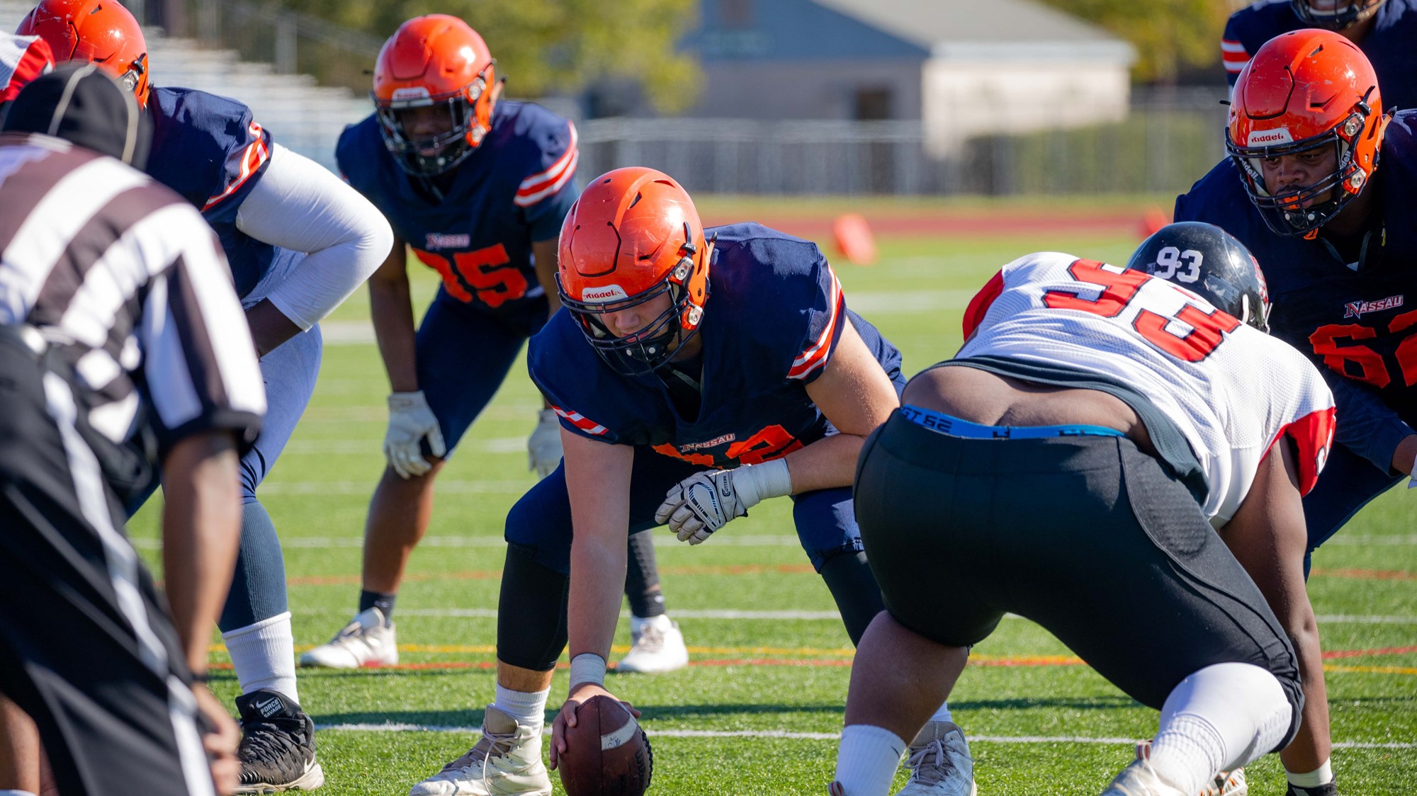 Lions Football Edges Out Navy Prep in Overtime - Nassau Community ...