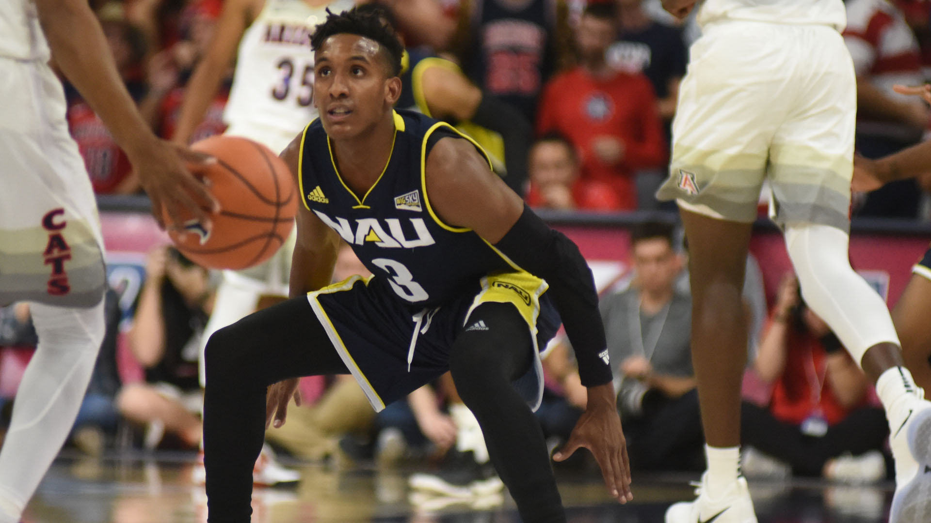 Gino Littles - Men's Basketball - Northern Arizona University Athletics