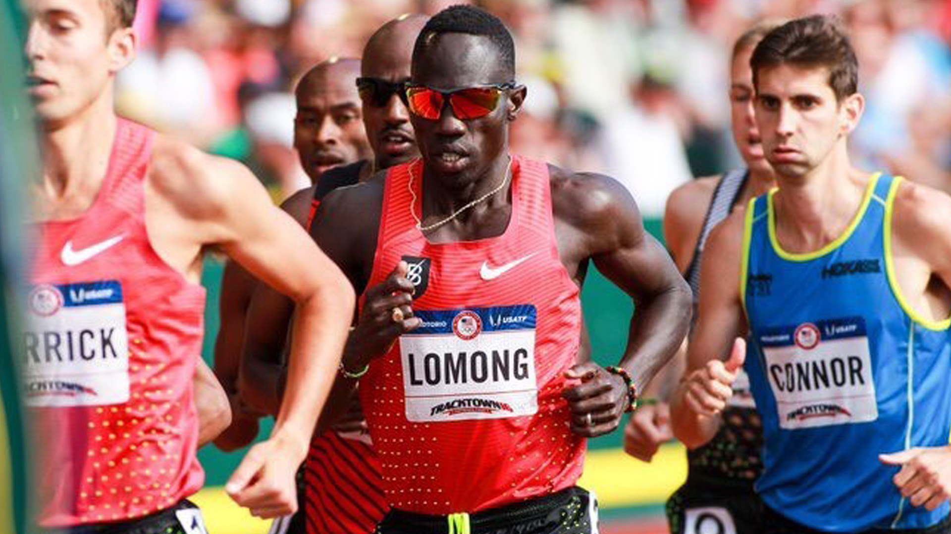 Former NAU Standout Lopez Lomong Wins the Men’s 10,000 Meter Run at the ...