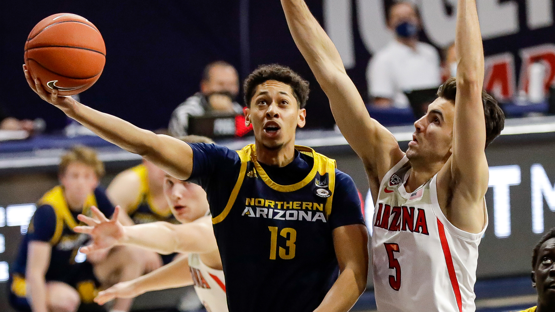 Lumberjack Men's Hoops Opens 2021-22 Season with Pair of Pac-12 ...