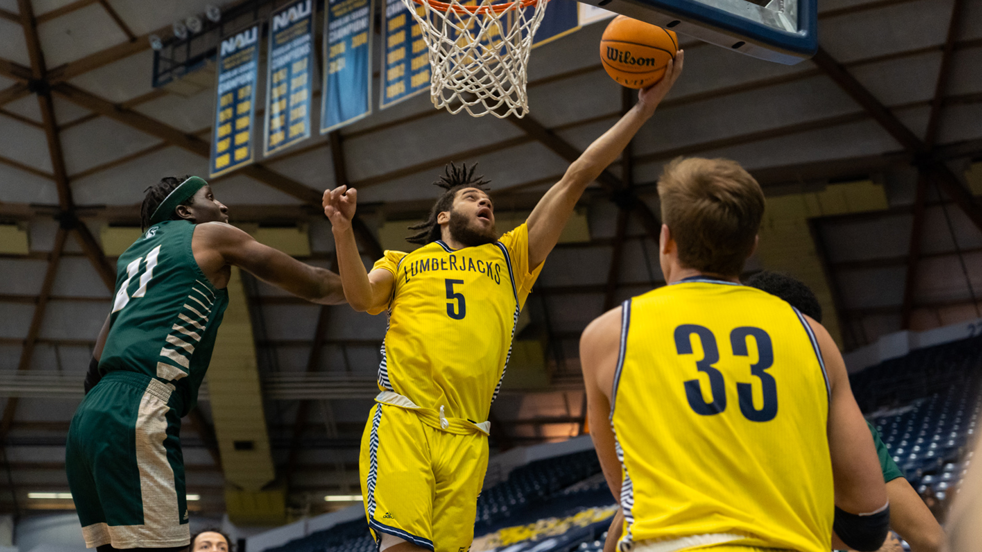 Isaiah Lewis - Men's Basketball - Northern Arizona University Athletics