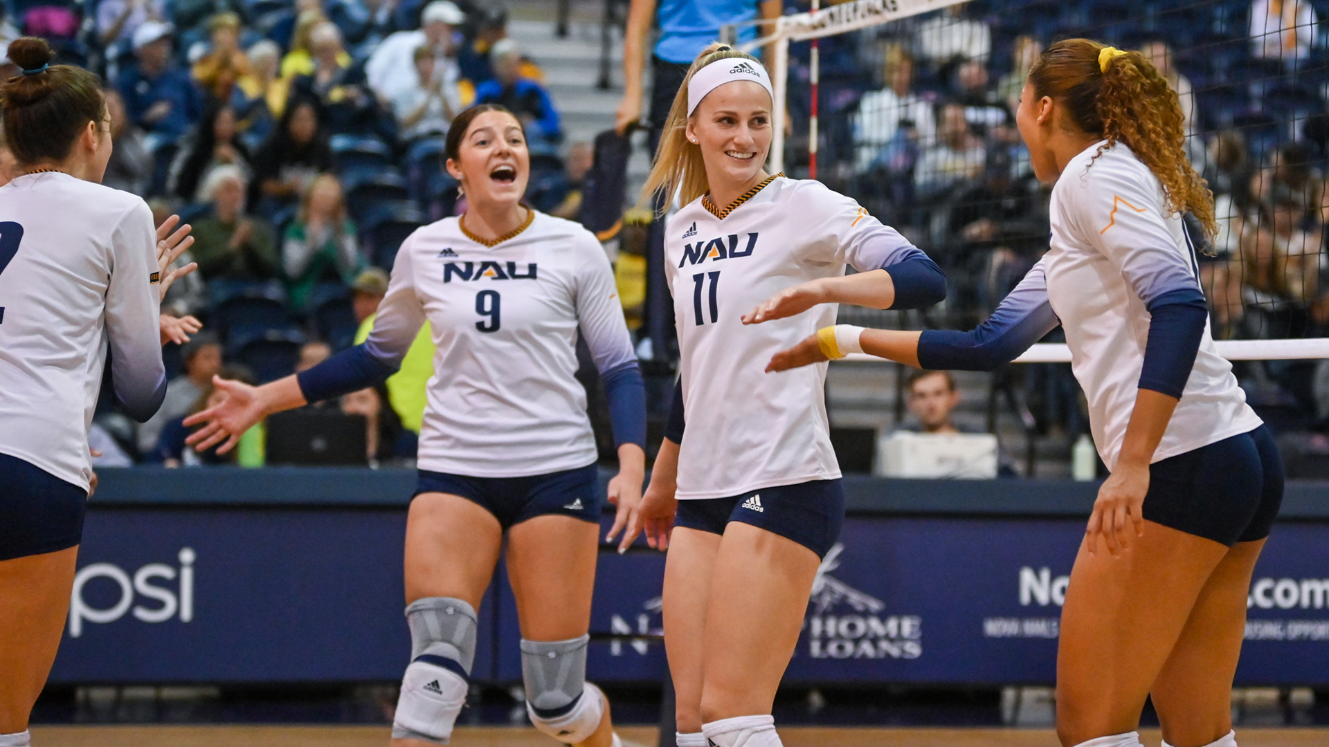 NAU Volleyball Earns Another Five-Set Victory in Rolle - Northern ...