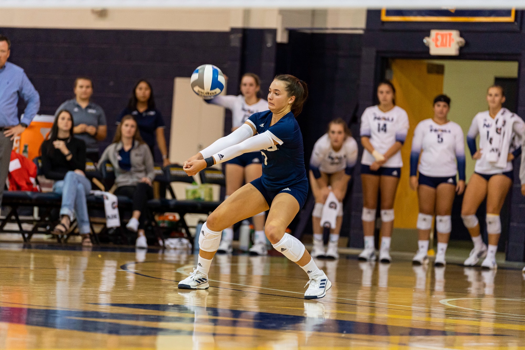 NAU Volleyball Swept by The Citadel in Final Match of Jacksonville ...