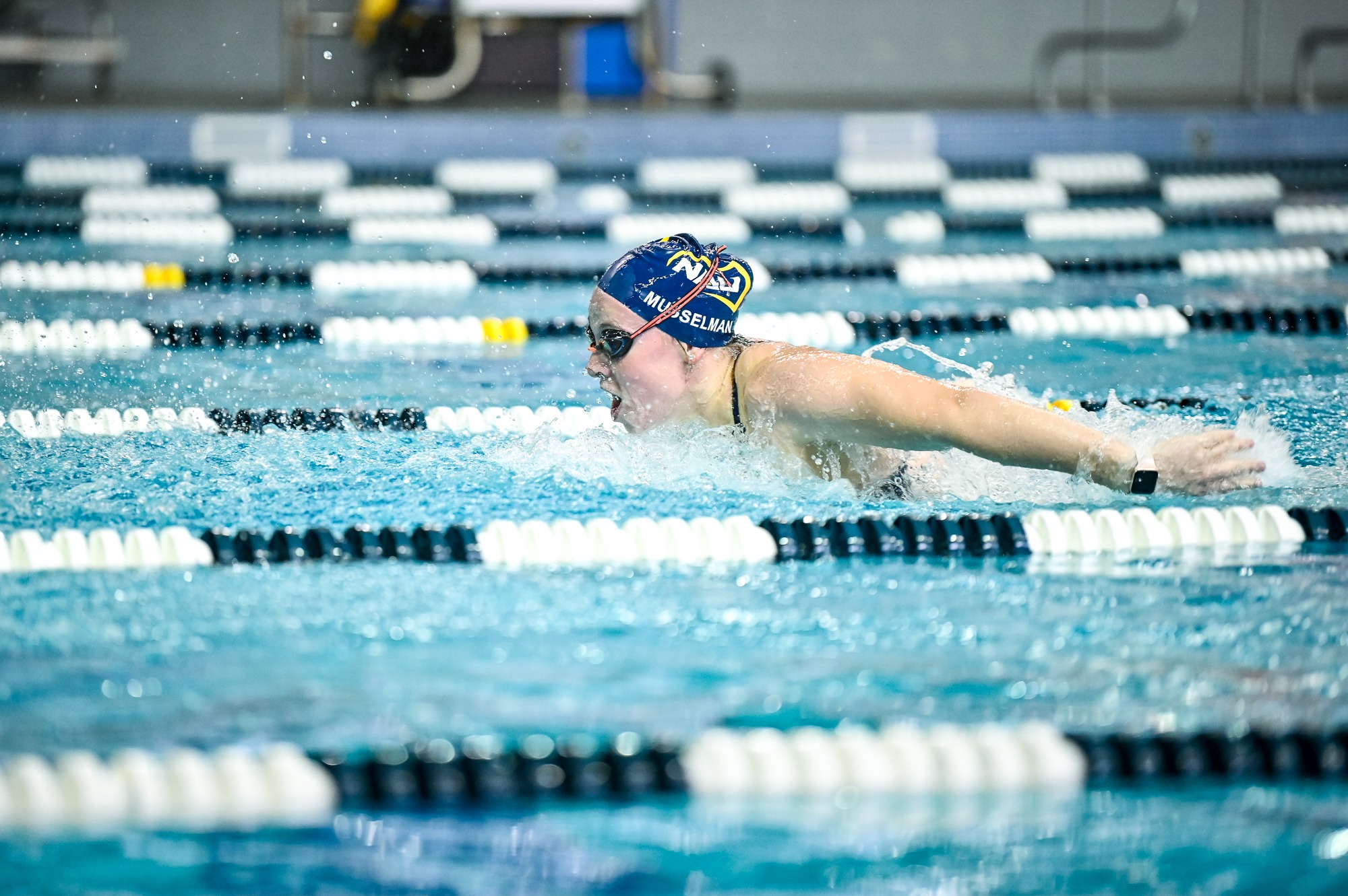 Sophomore Elsa Musselman Wins 2023 NAU Swimming and Diving Pentathlon ...