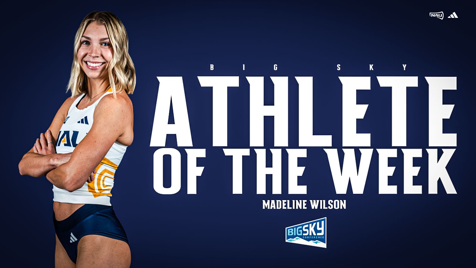 Madeline Wilson Named Big Sky Athlete of the Week - Northern Arizona University Athletics