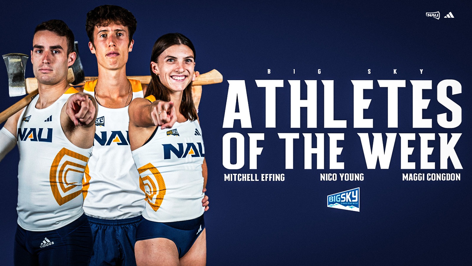 NAU Track & Field Earns Three Big Sky Weekly Awards - Northern Arizona ...