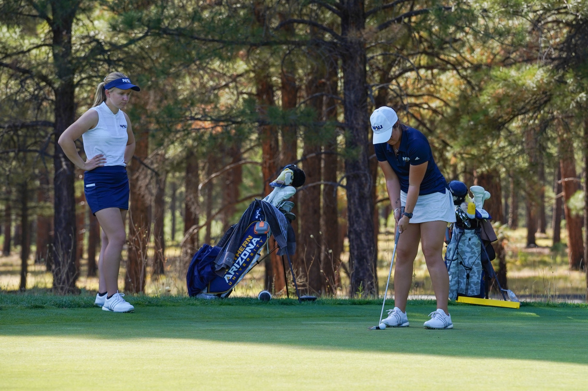 Lizzie Neale Tied for First, Lumberjacks in Fourth, After First Day of ...
