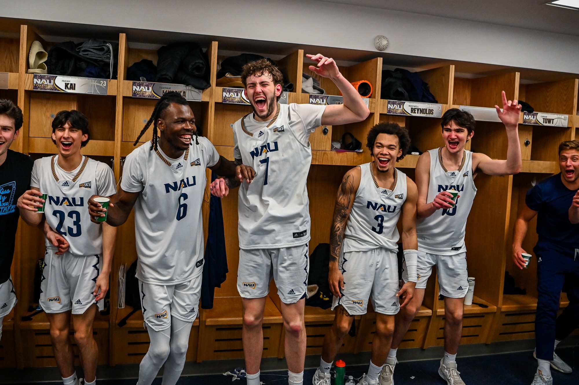 NAU Tops Eastern Washington with 14-0 Run to End the Game at 78-71 - Northern Arizona University ...