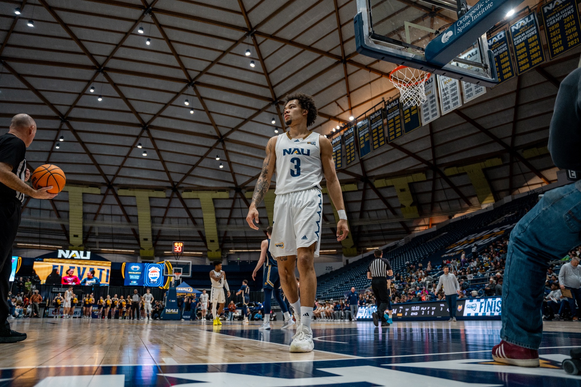 NAU Basketball Set for Idaho State Matchup to Start Big Sky Tournament ...