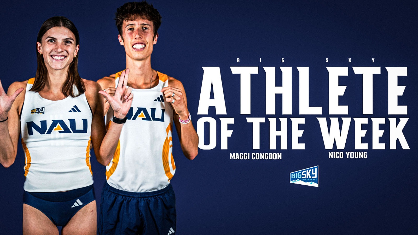 Young and Congdon Earn Weekly Track Honors - Northern Arizona ...