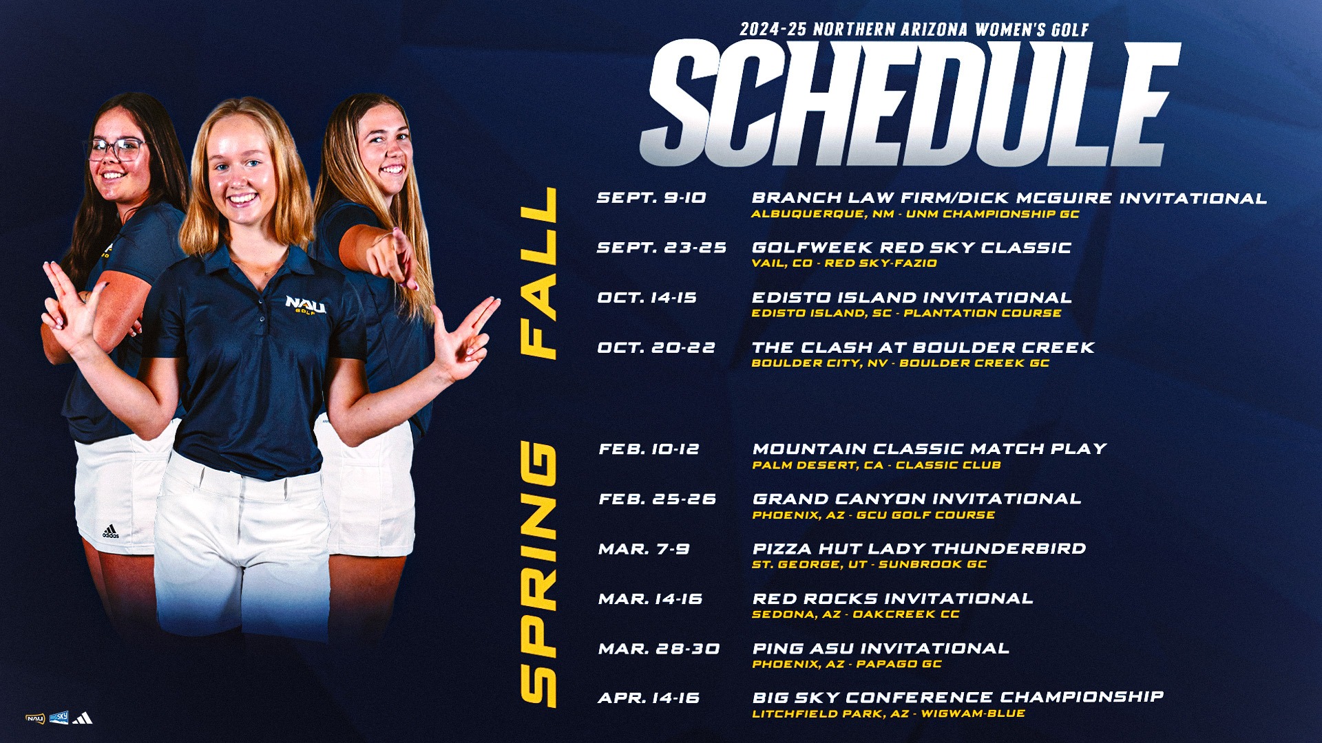 Lizzie Neale Tabbed Big Sky Golfer of the Week - Northern Arizona ...