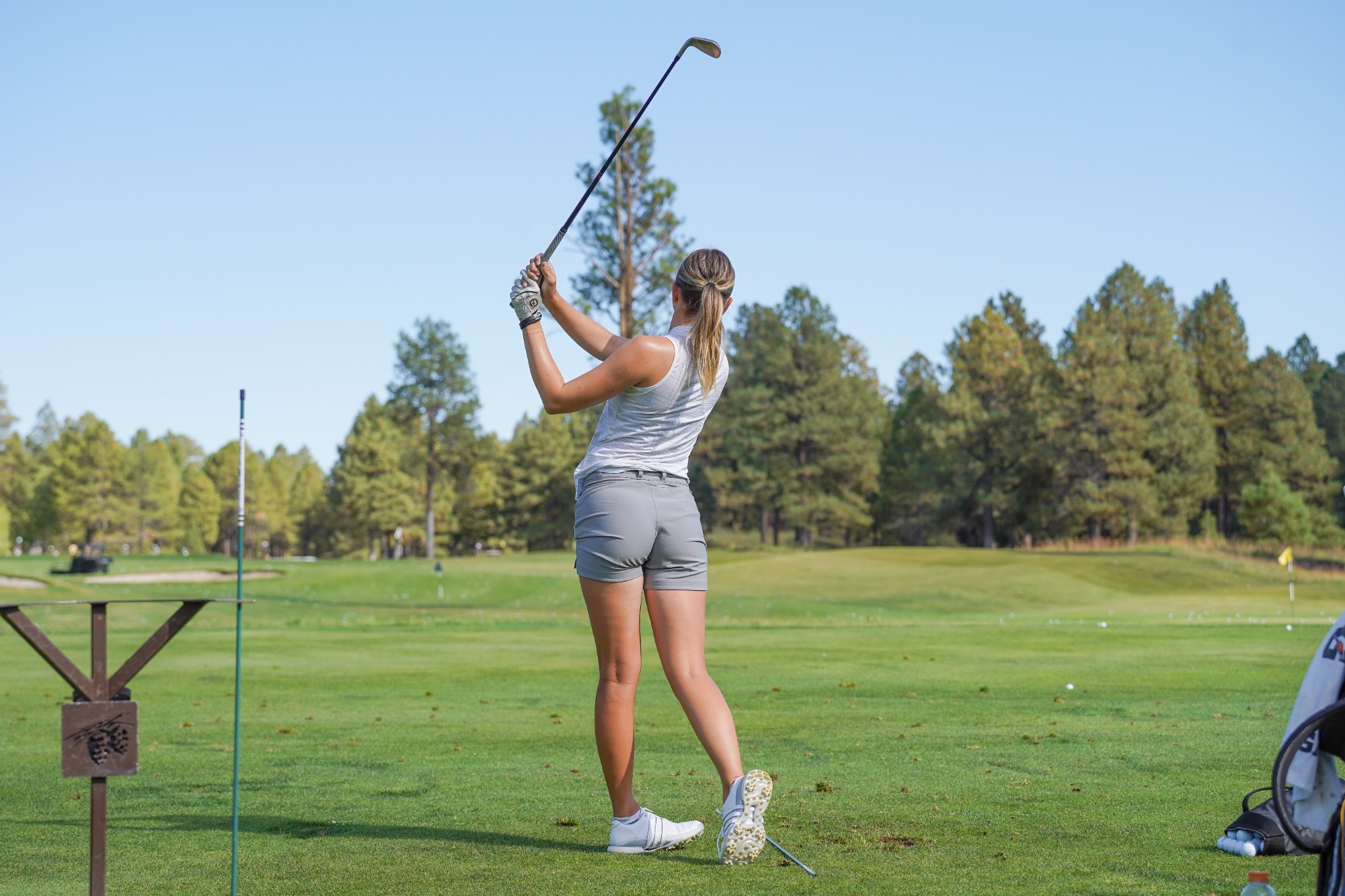 Lizzie Neale Tied for First, Lumberjacks in Fourth, After First Day of ...