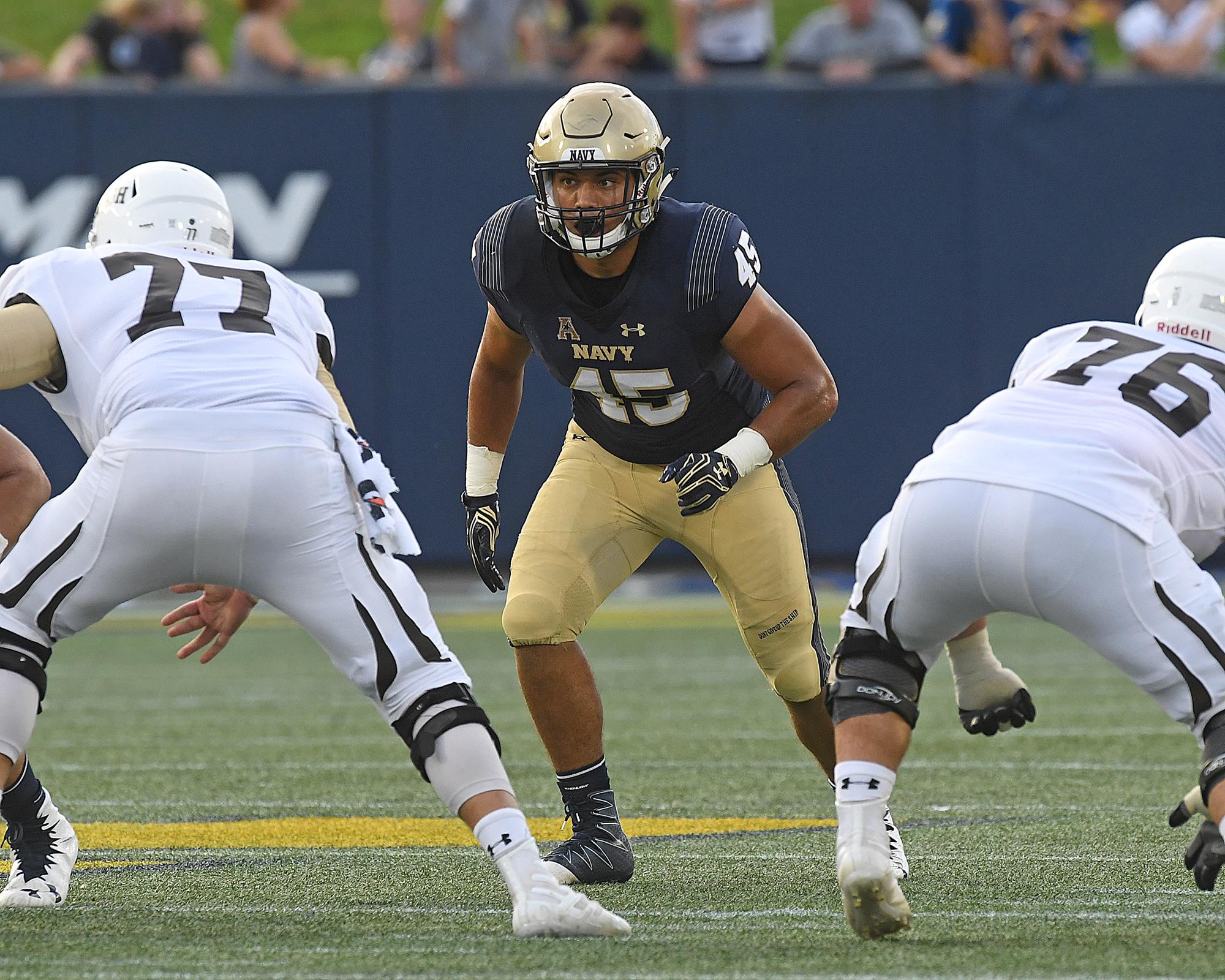 Pepe Tanuvasa - Football - Naval Academy Athletics