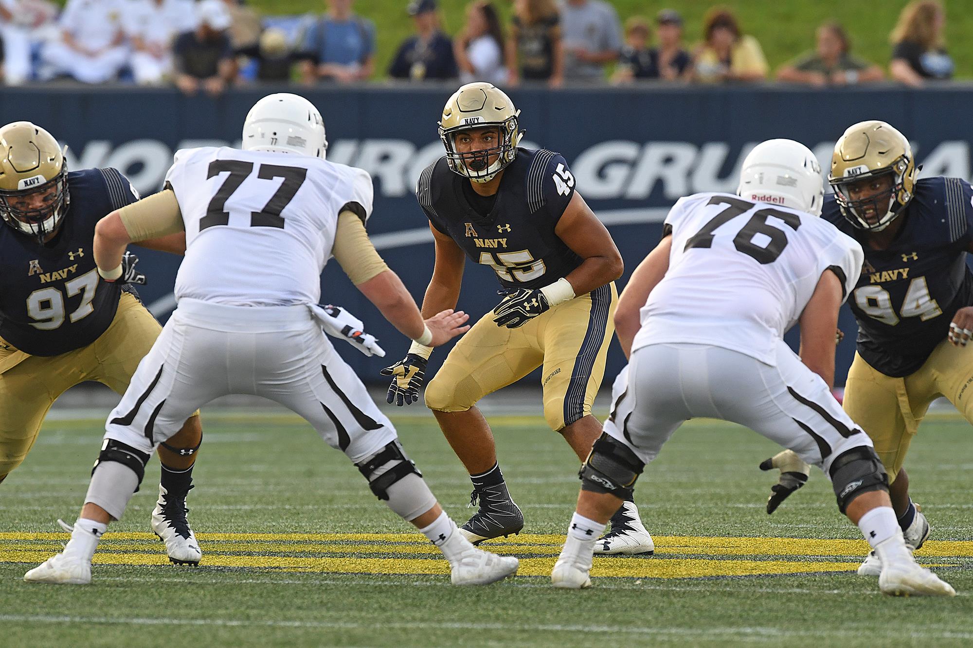Pepe Tanuvasa - Football - Naval Academy Athletics