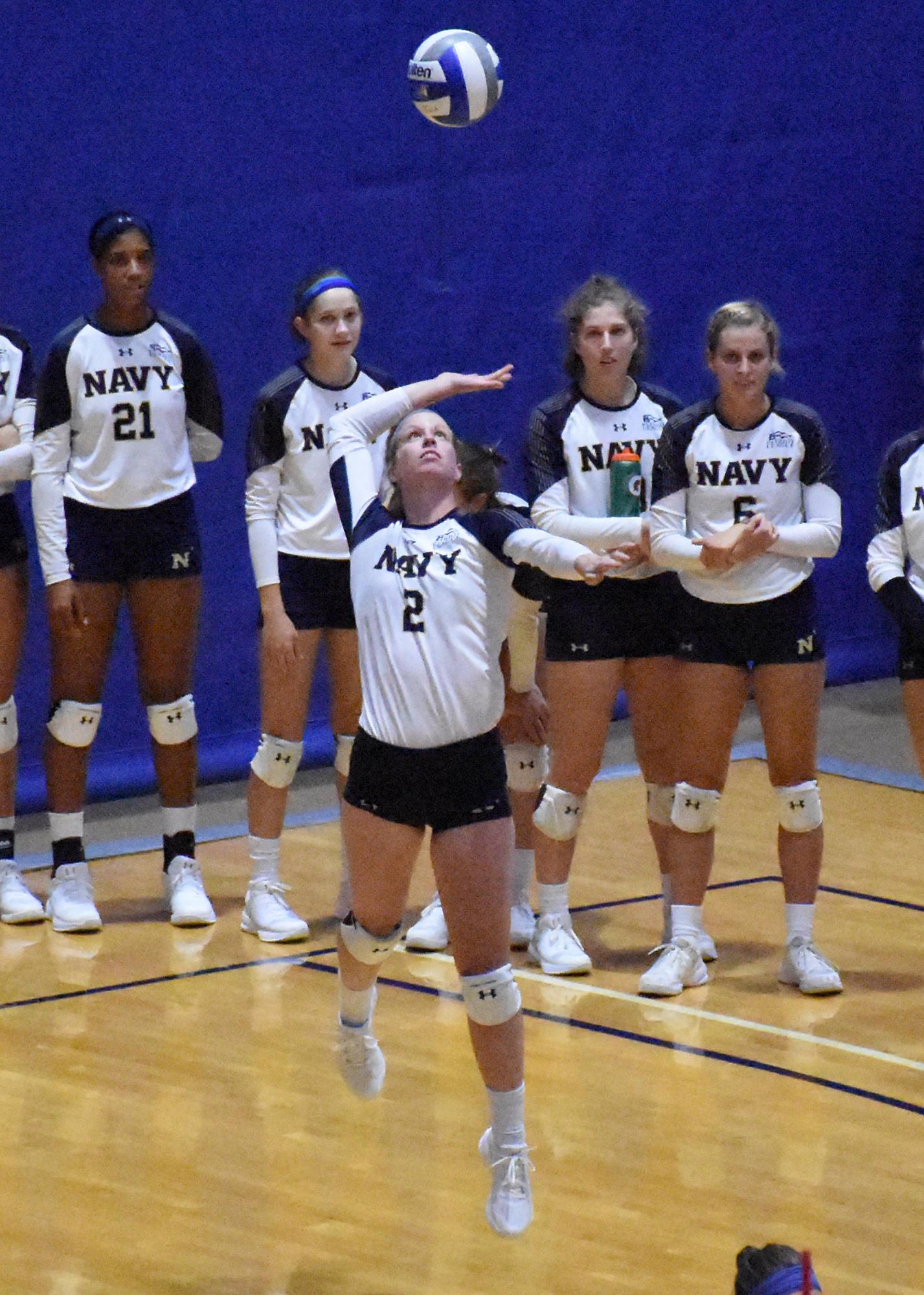 Darby Minton - Women's Volleyball - Naval Academy Athletics