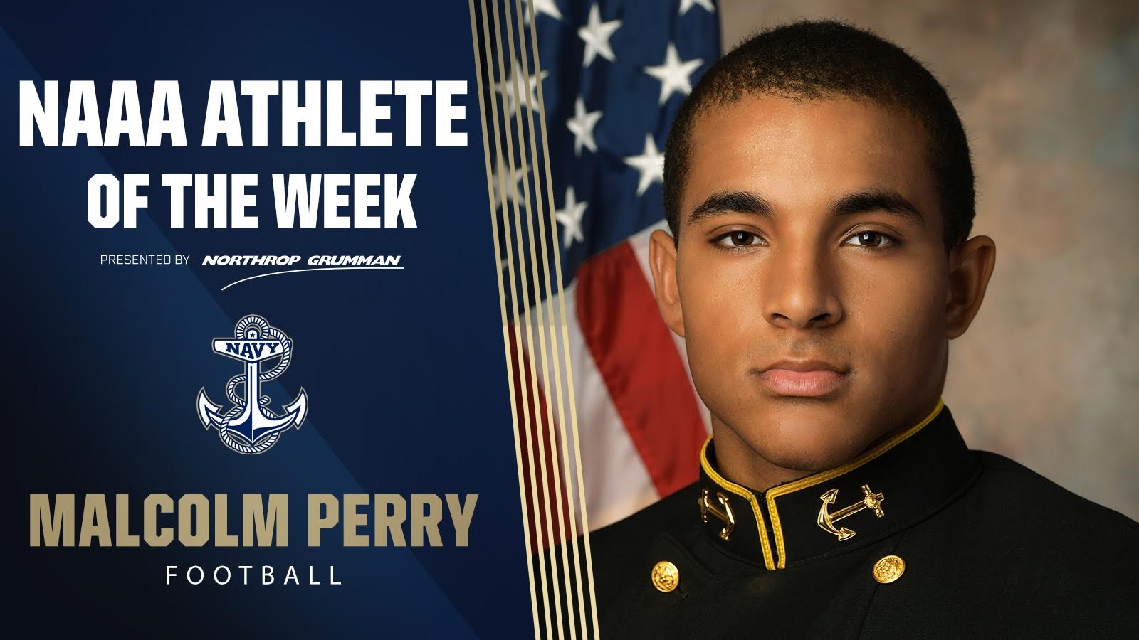 Malcolm Perry Named NAAA Athlete of the Week for a Sixth Time - Naval ...