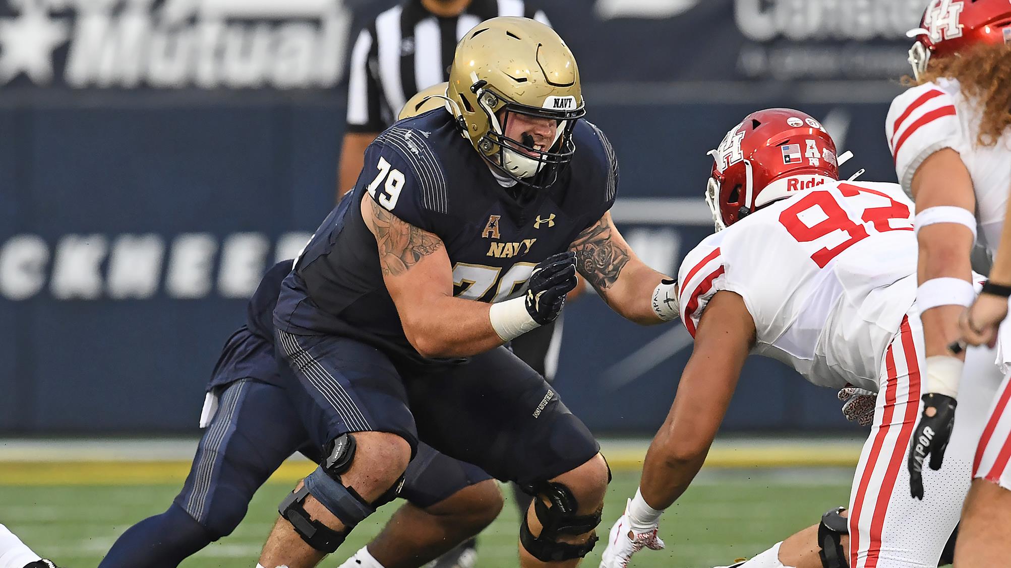 Justin Self - Football - Naval Academy Athletics