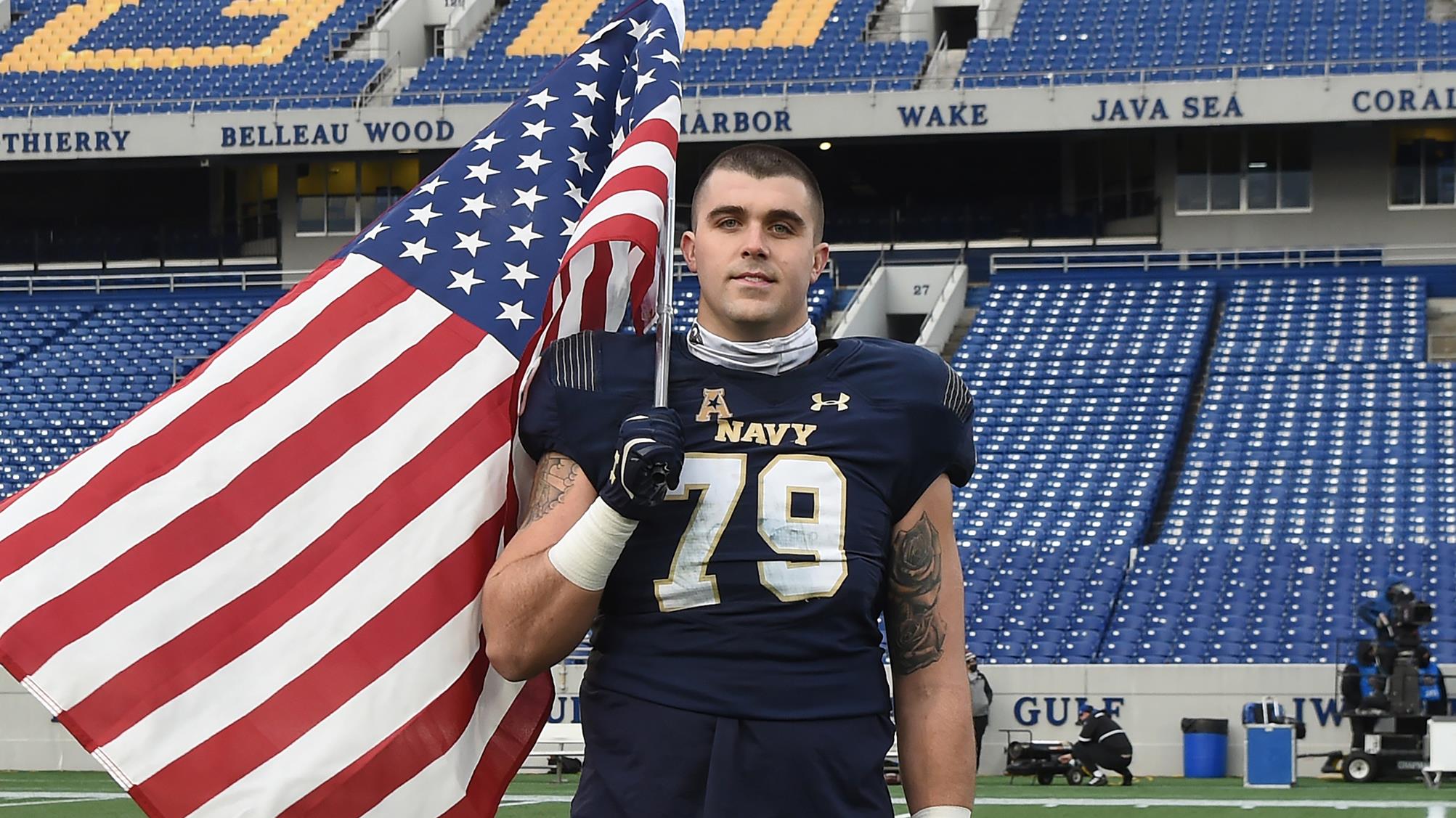 Justin Self - Football - Naval Academy Athletics