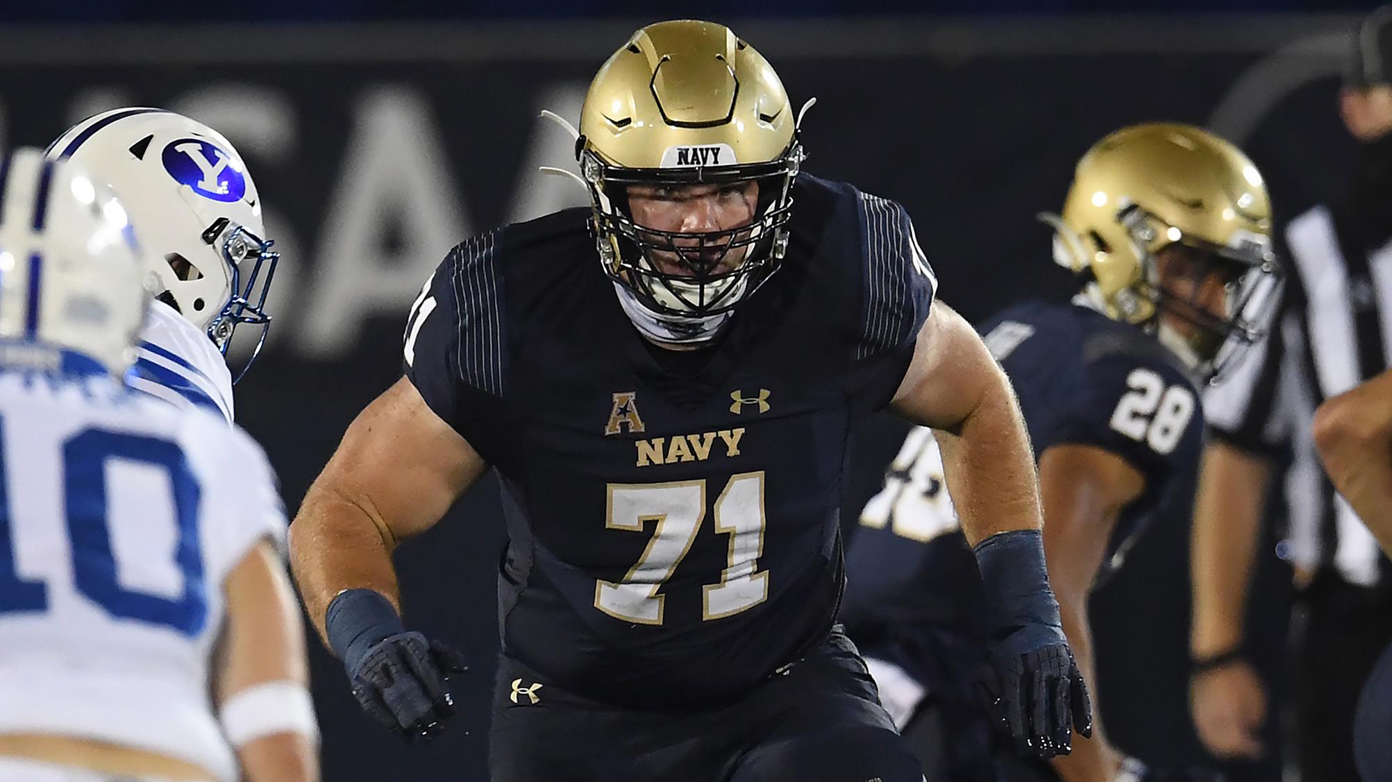 Billy Honaker - Football - Naval Academy Athletics