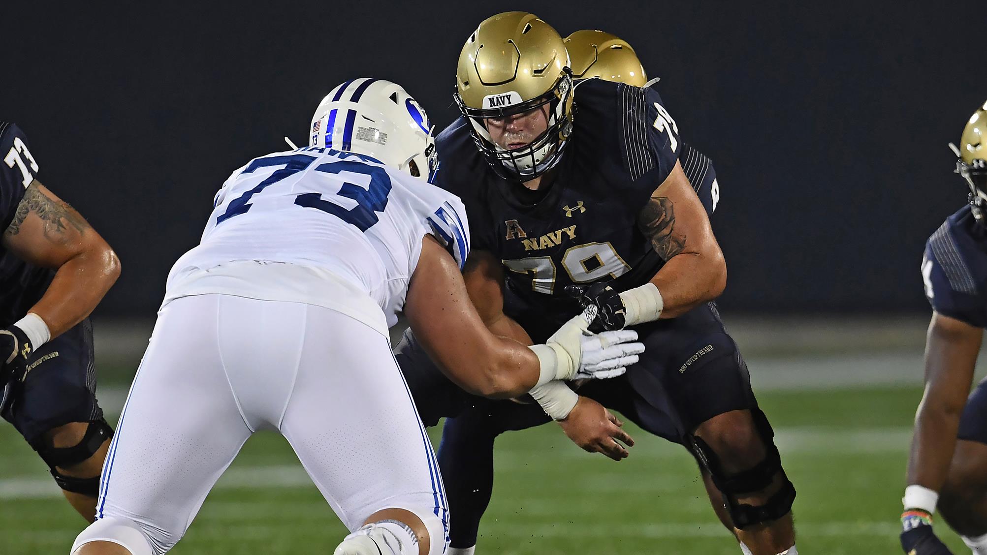 Justin Self - Football - Naval Academy Athletics