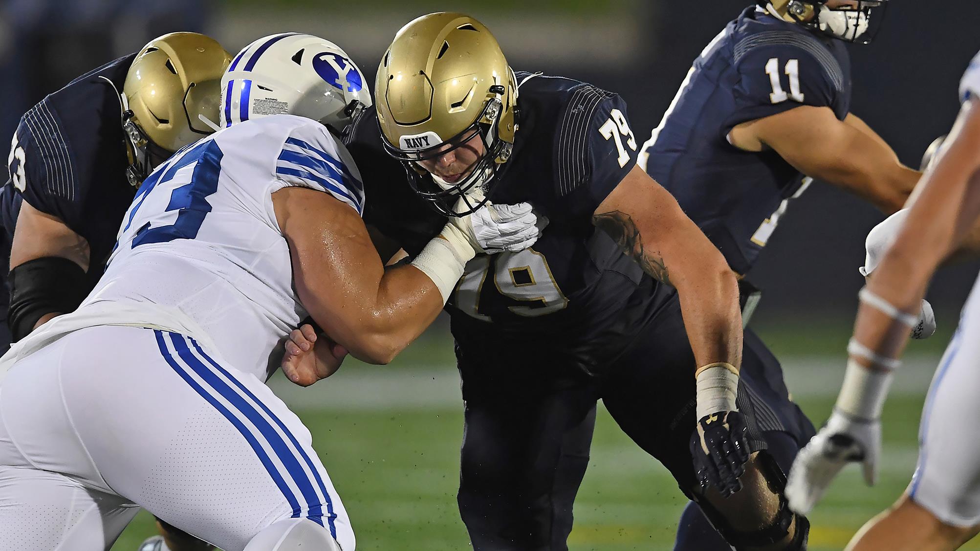 Justin Self - Football - Naval Academy Athletics