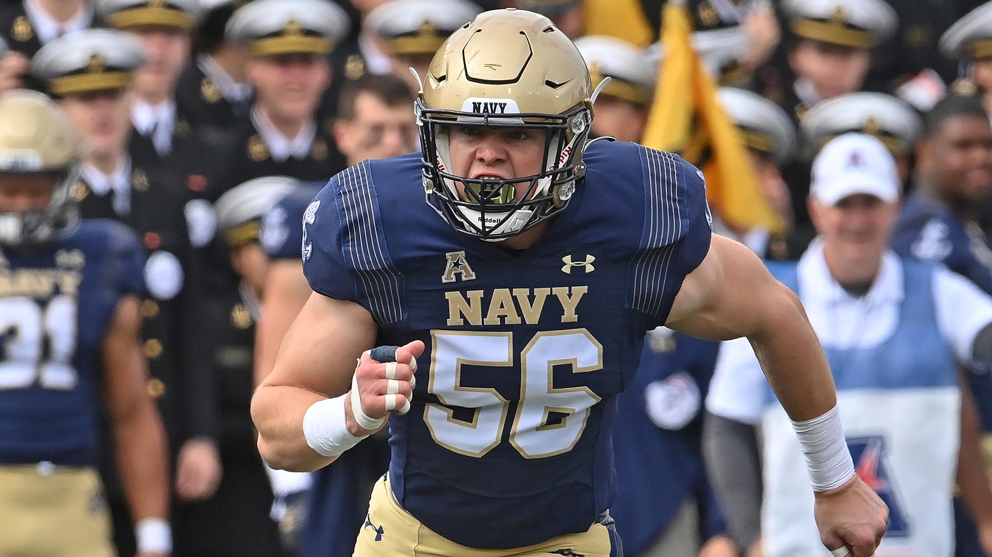 Max Sandlin - Football - Naval Academy Athletics