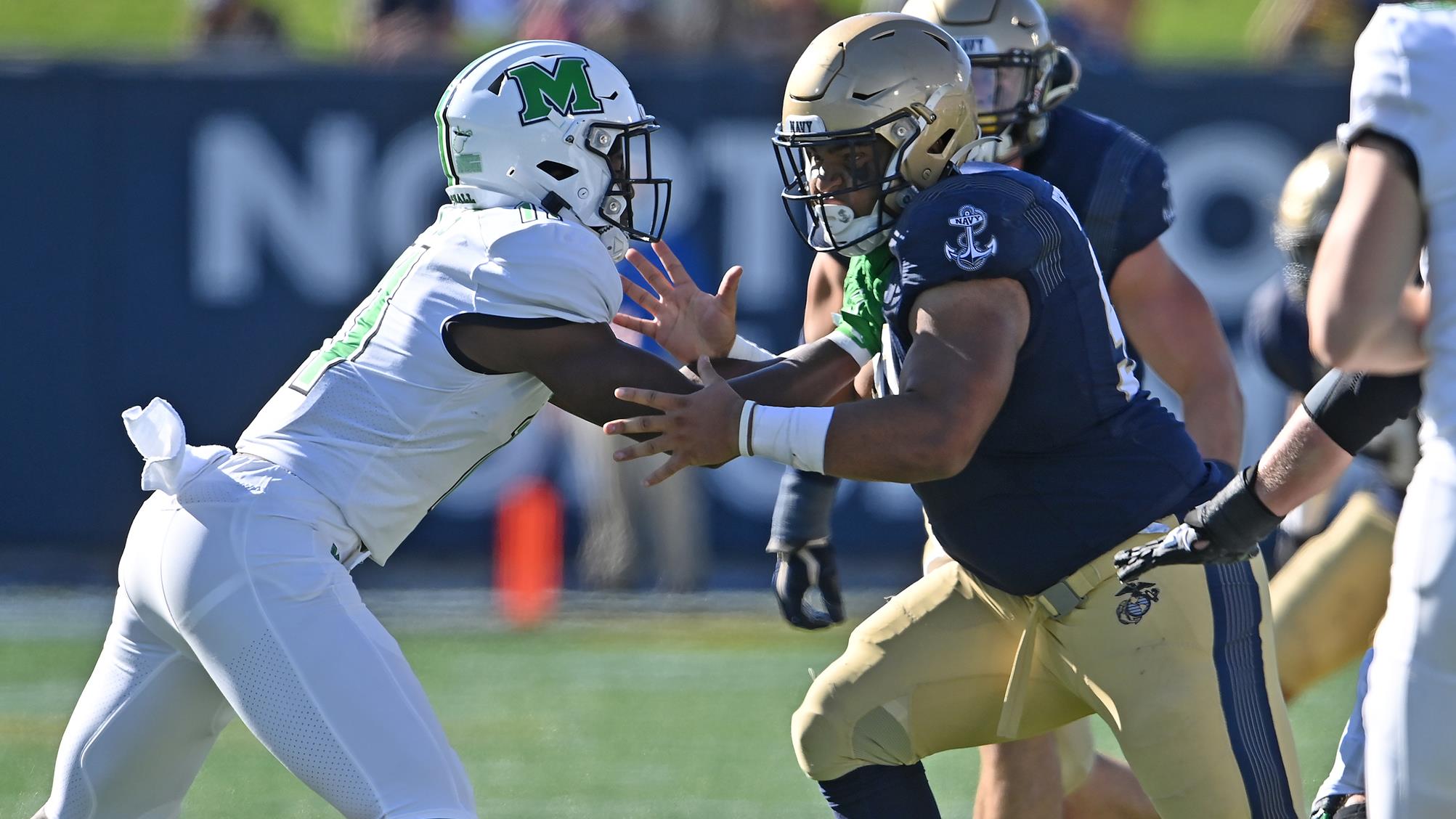 Donald Berniard Jr. - Football - Naval Academy Athletics