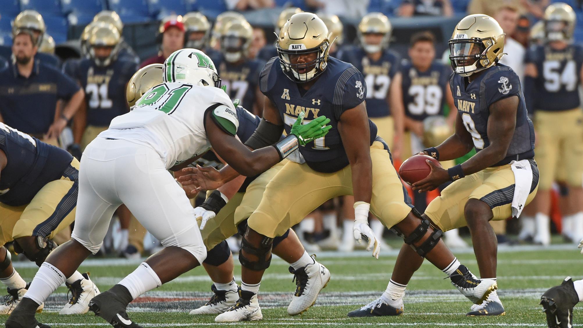 Luke Coleman - Football - Naval Academy Athletics