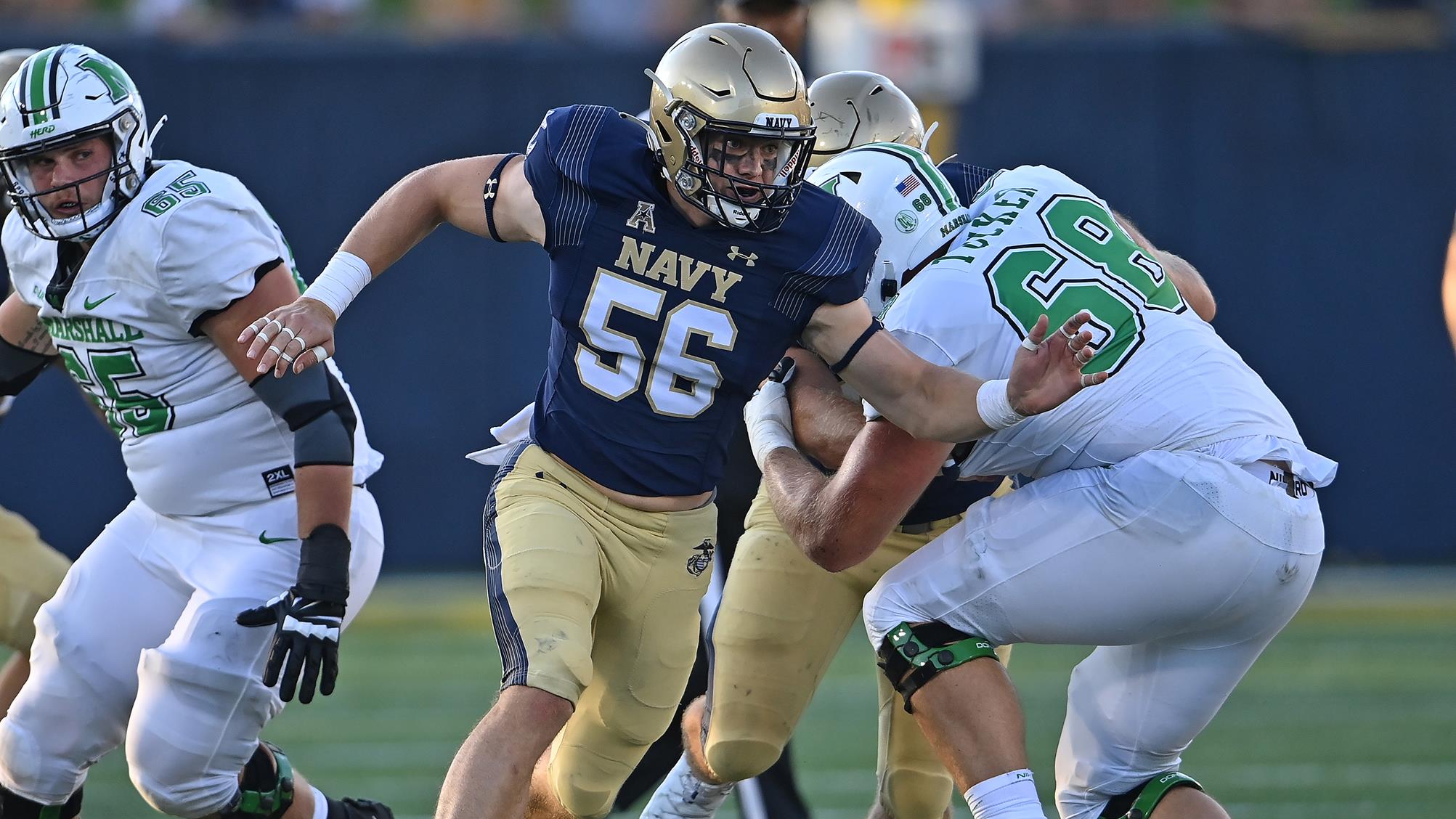 Max Sandlin - Football - Naval Academy Athletics