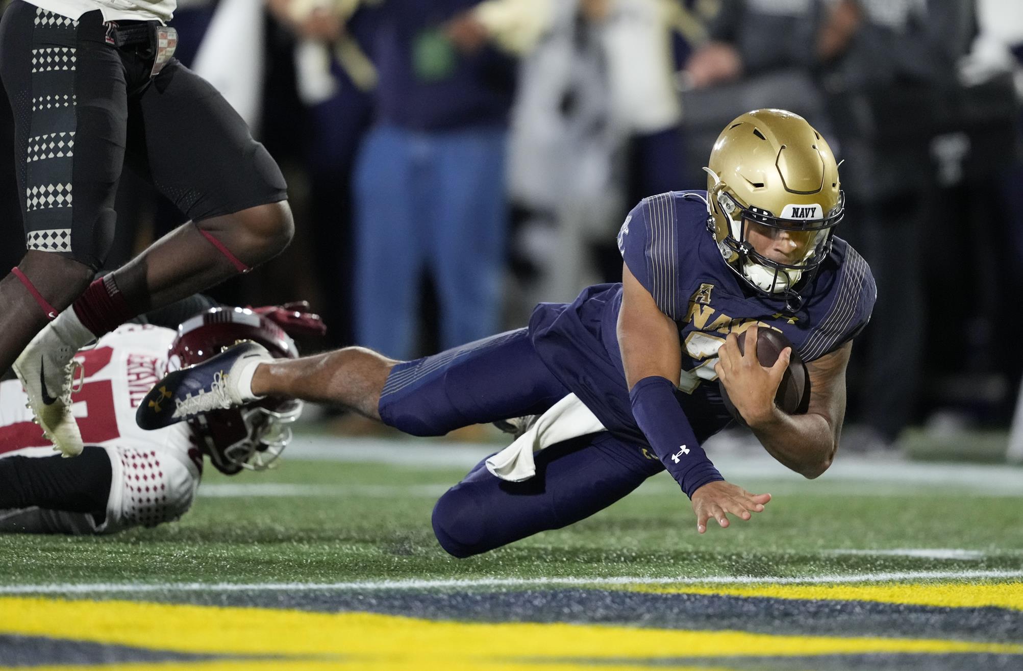 Xavier Arline - Football - Naval Academy Athletics