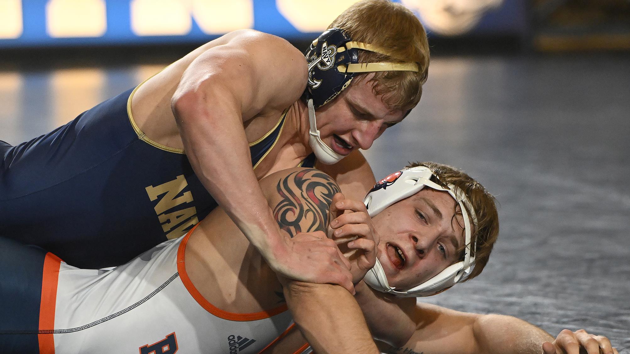 Hunter Johns - Wrestling - Naval Academy Athletics