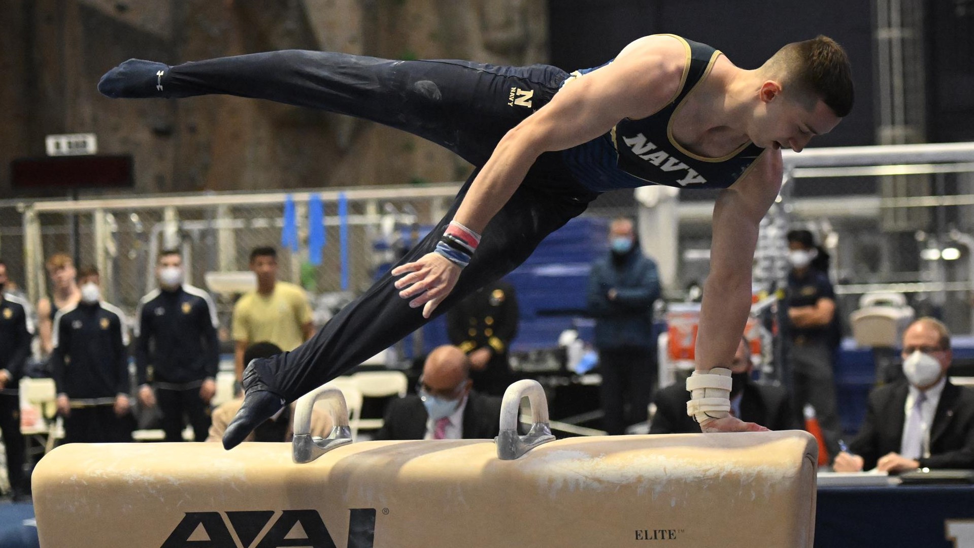 Dan Clark - Men's Gymnastics - Naval Academy Athletics