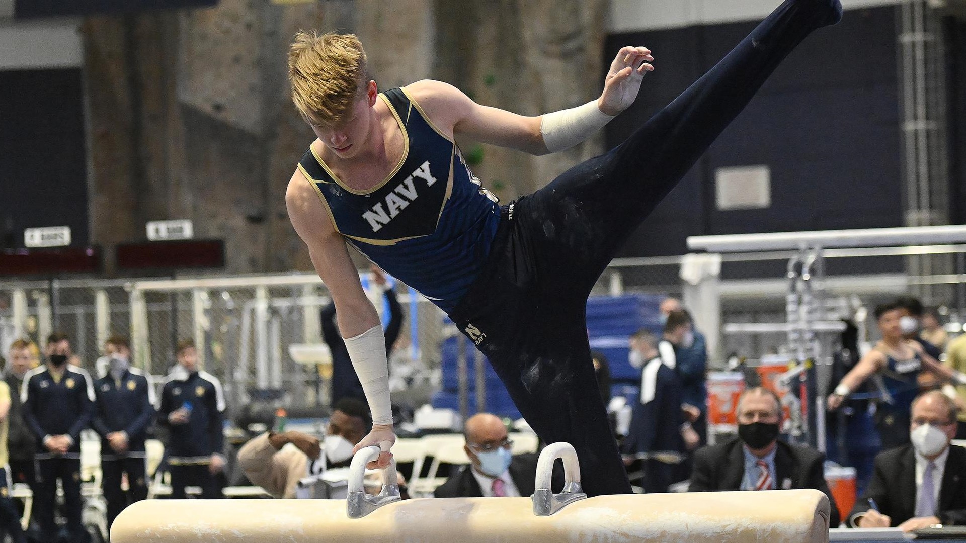 Ronan McQuillan - Men's Gymnastics - Naval Academy Athletics